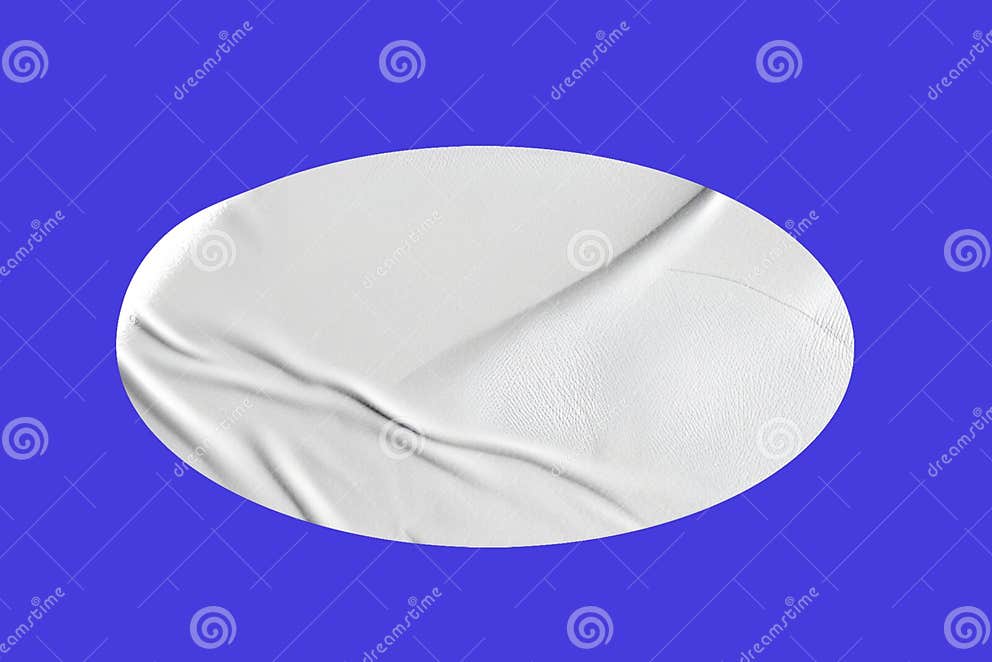 Blank Sticker Texture Design for Mockup Template Stock Illustration ...