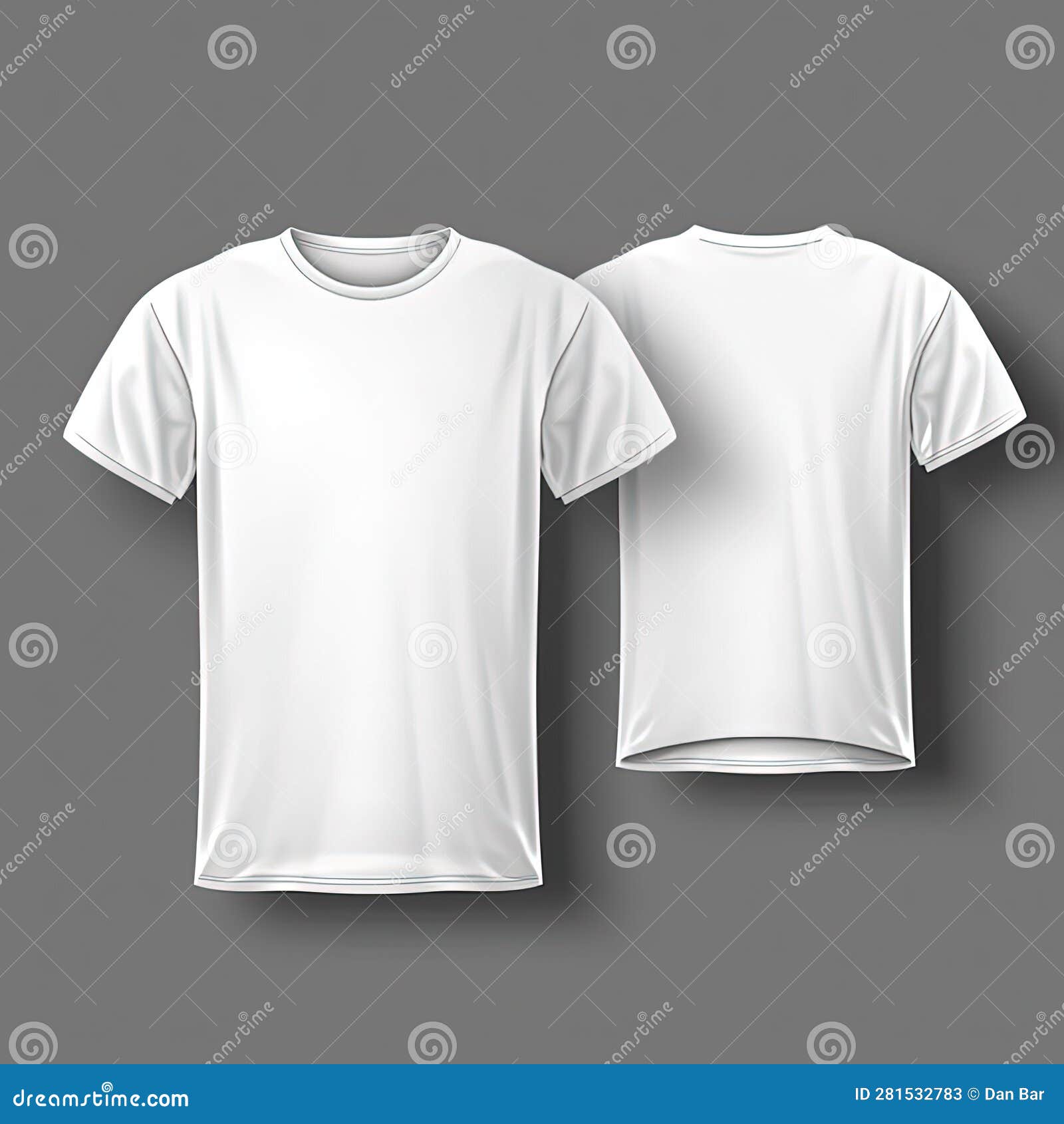 A Versatile Blank T-shirt Mock-up, Ready for Your Creative Designs and ...