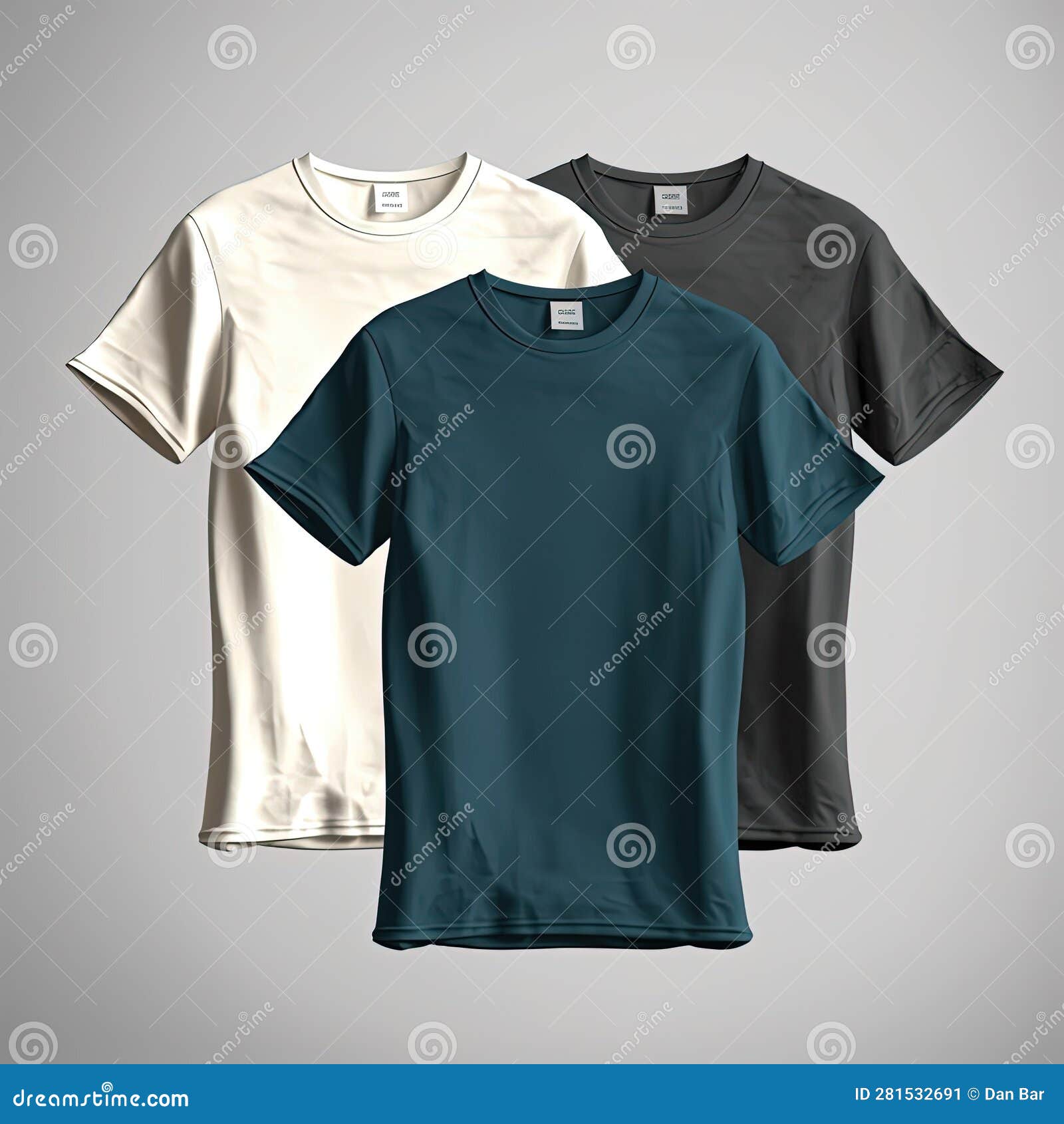 A Versatile Blank T-shirt Mock-up, Ready For Your Creative Designs And ...