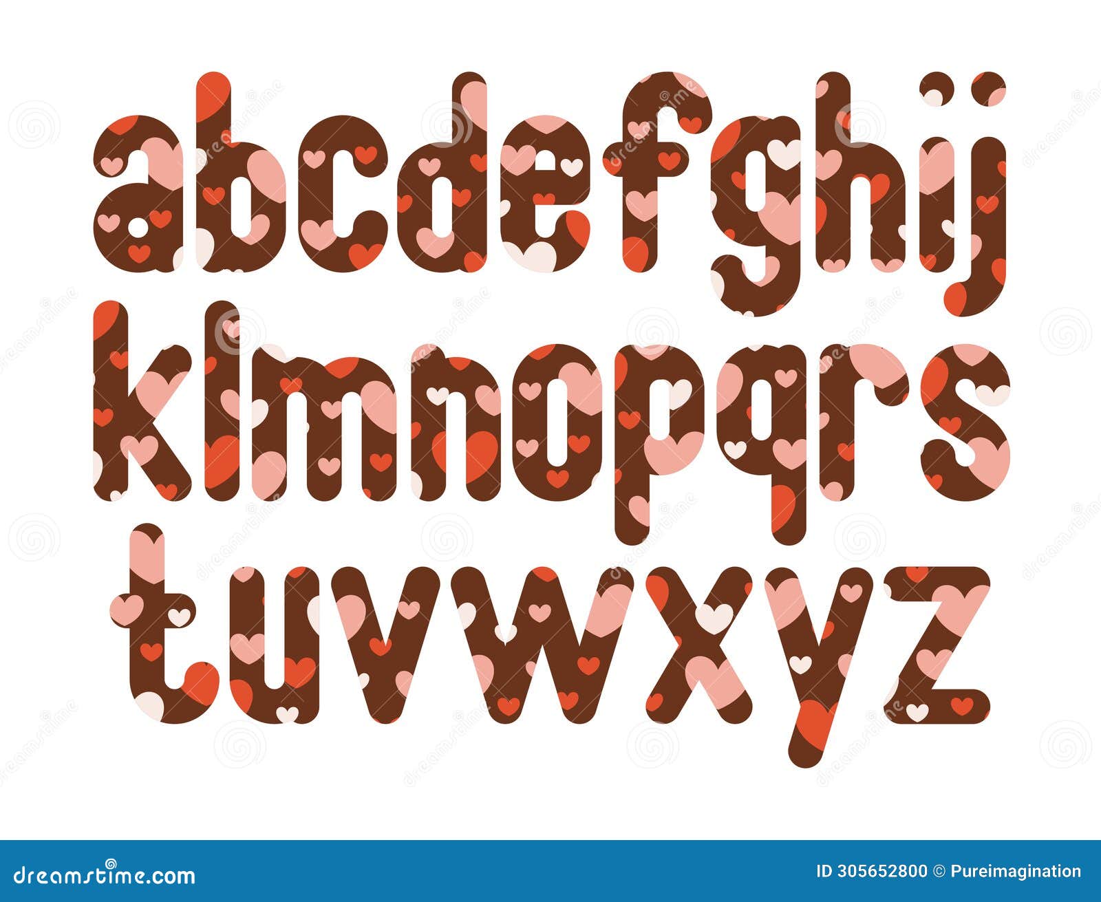 Versatile Collection of Cute Love Alphabet Letters for Various Uses ...