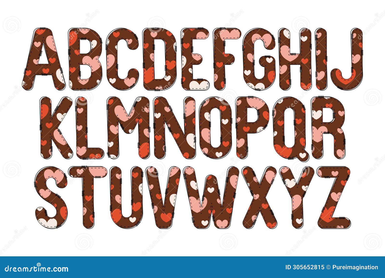 Versatile Collection of Cute Love Alphabet Letters for Various Uses ...