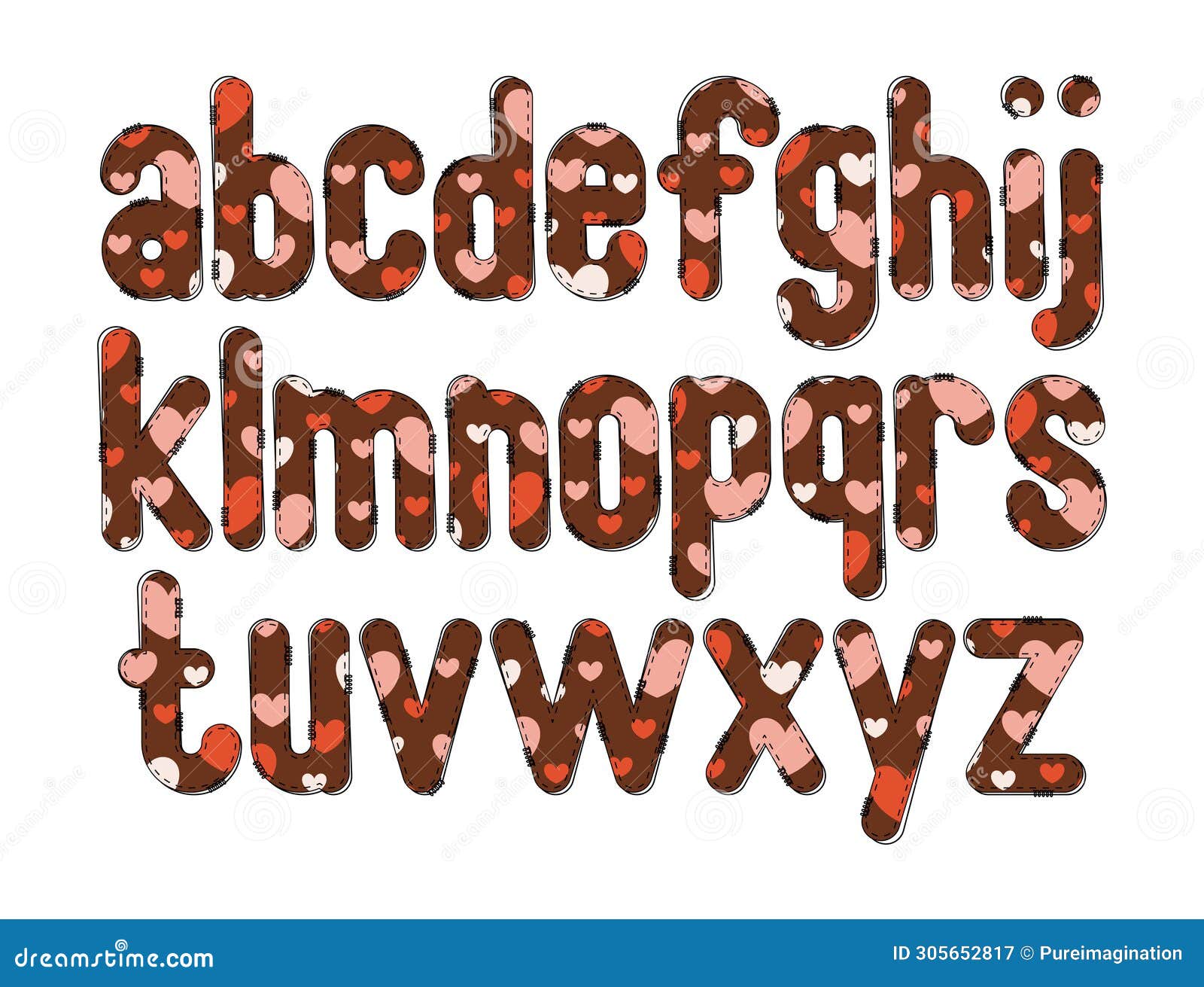 Versatile Collection of Cute Love Alphabet Letters for Various Uses ...