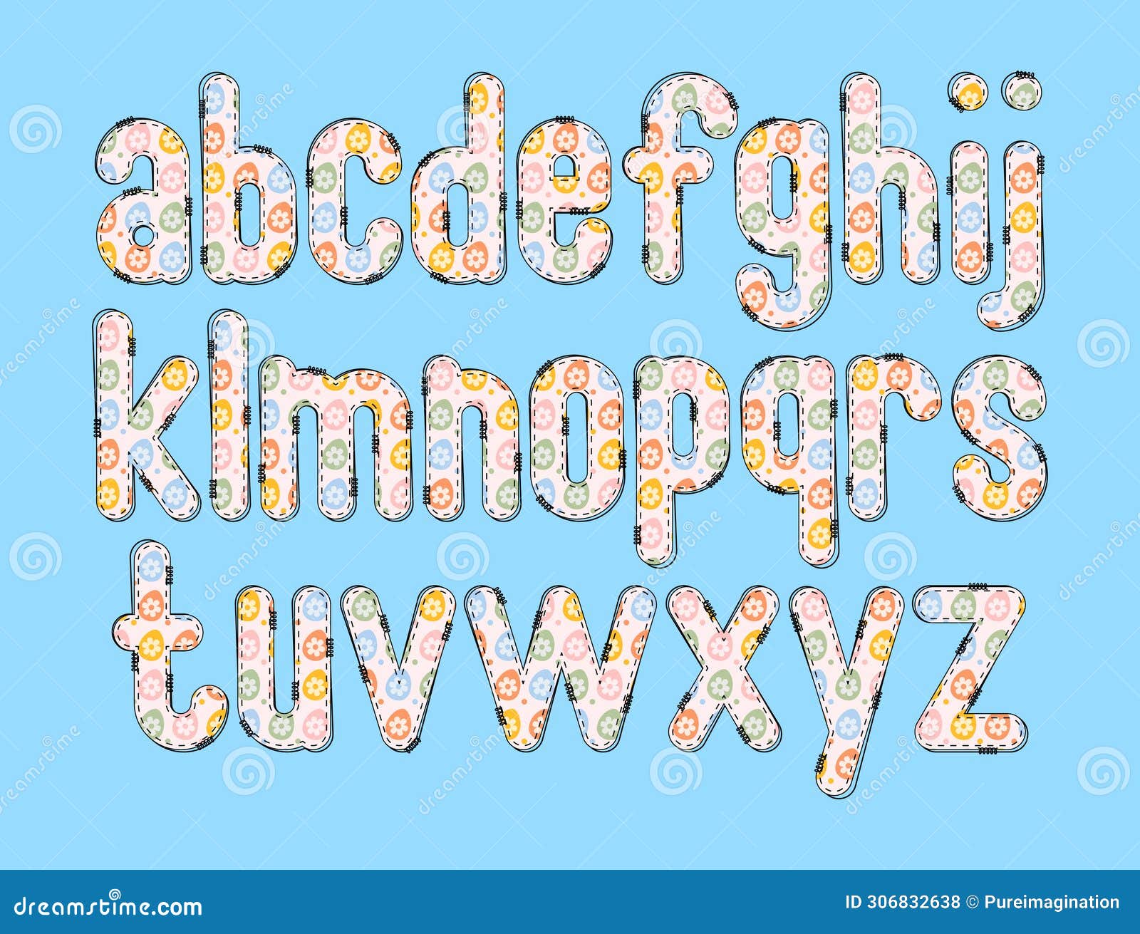 Versatile Collection of Egg Paradise Alphabet Letters for Various Uses ...