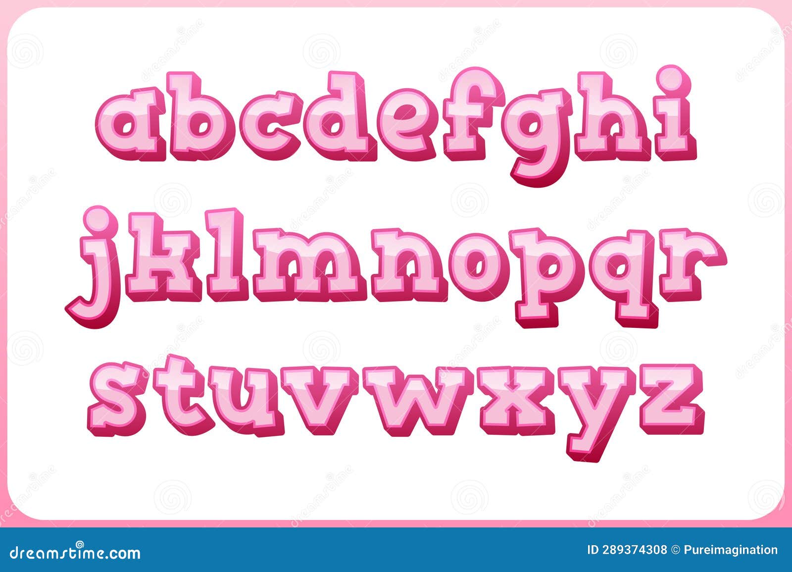 Versatile Collection of Ladies Alphabet Letters for Various Uses Stock ...