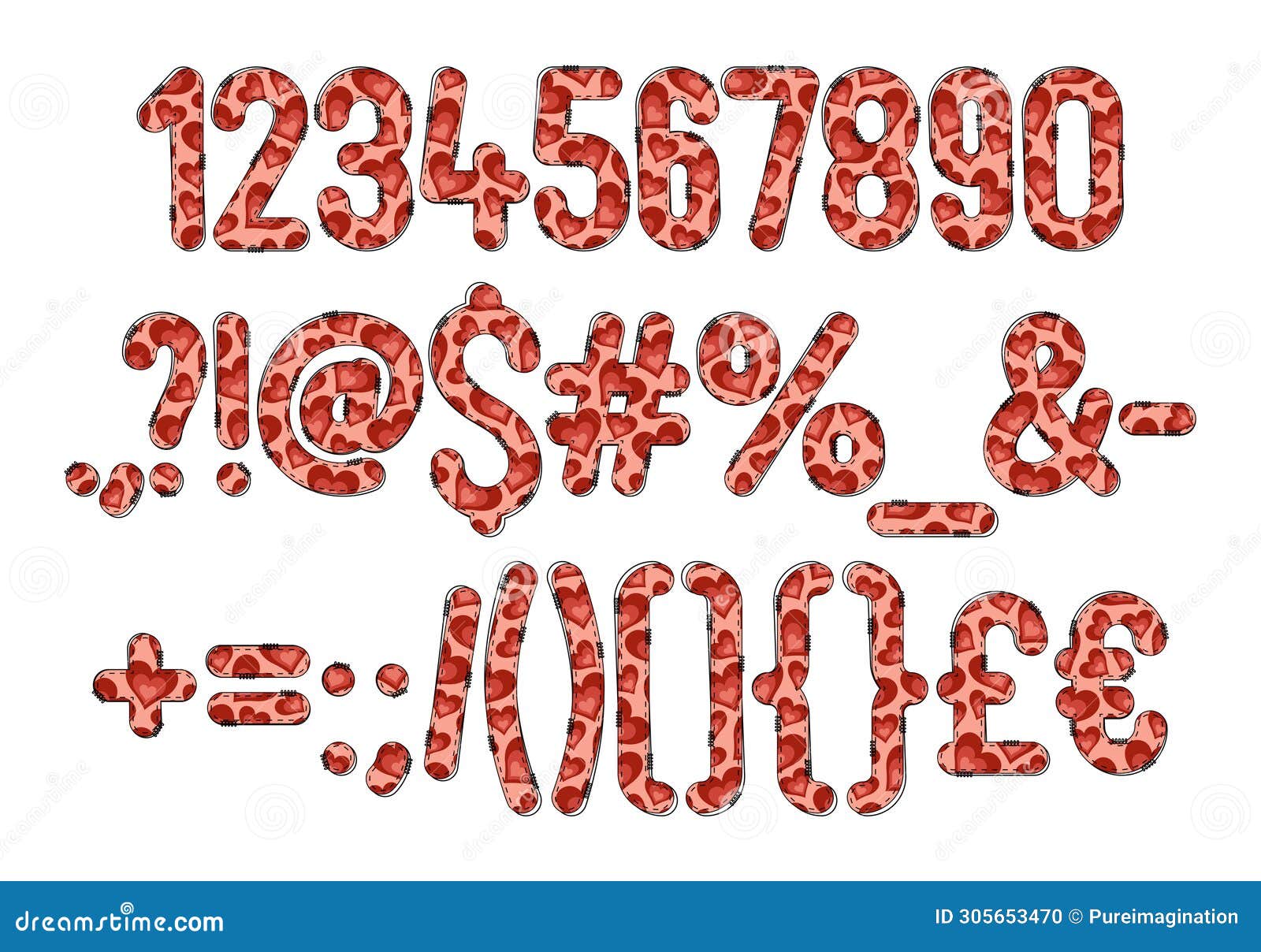 Versatile Collection of Love Numbers and Punctuation for Various Uses ...
