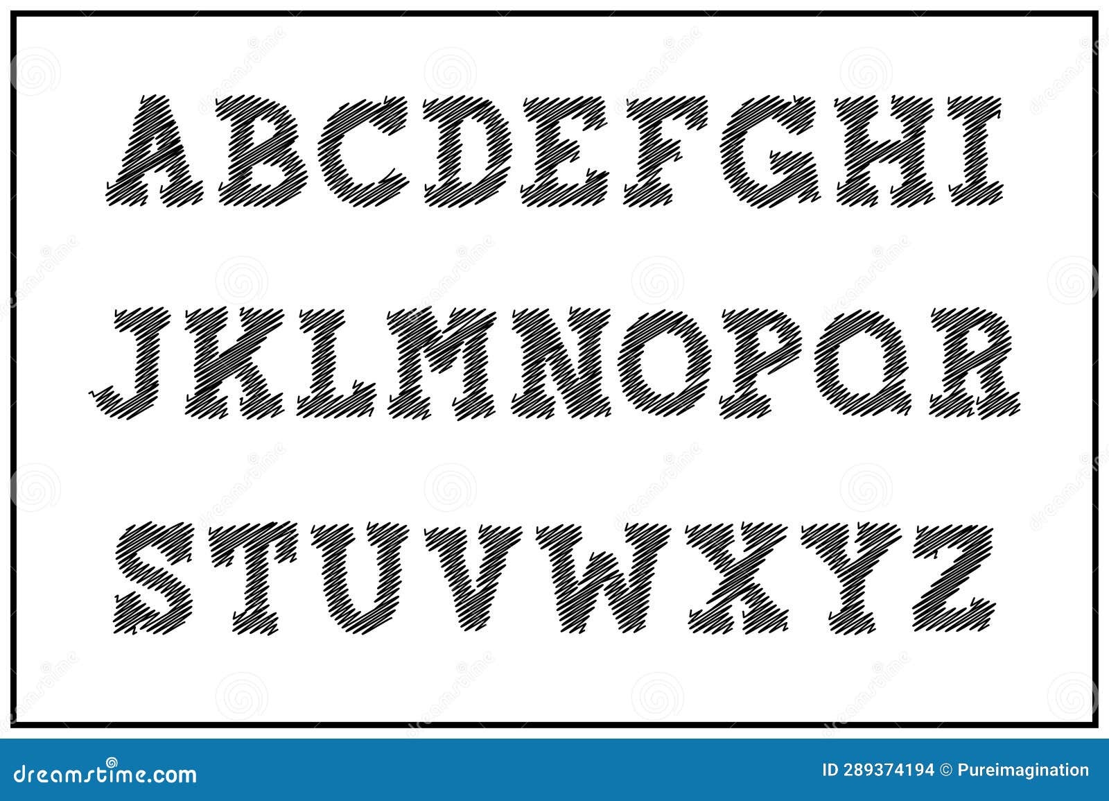 Versatile Collection of Scribble Creations Alphabet Letters for Various ...