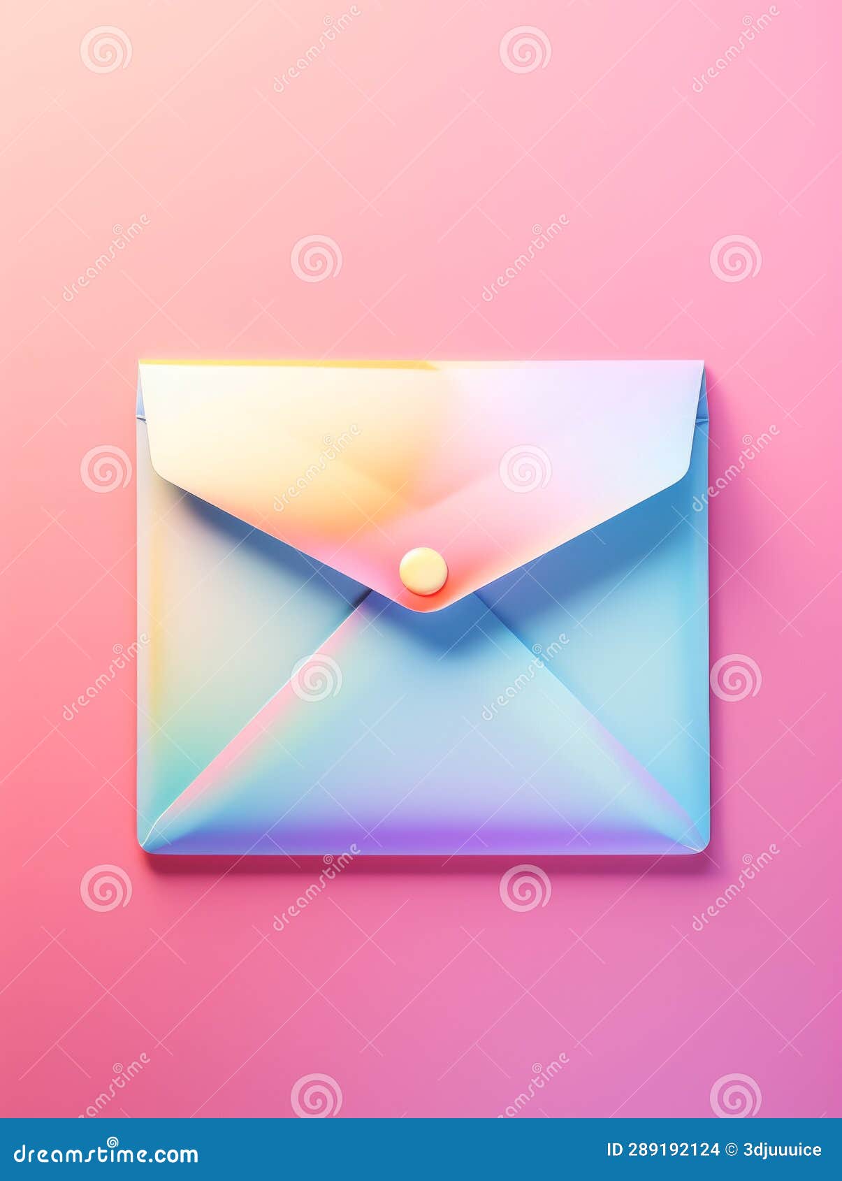 Versatile Envelope Office Supply Vertical Illustration. Stock ...