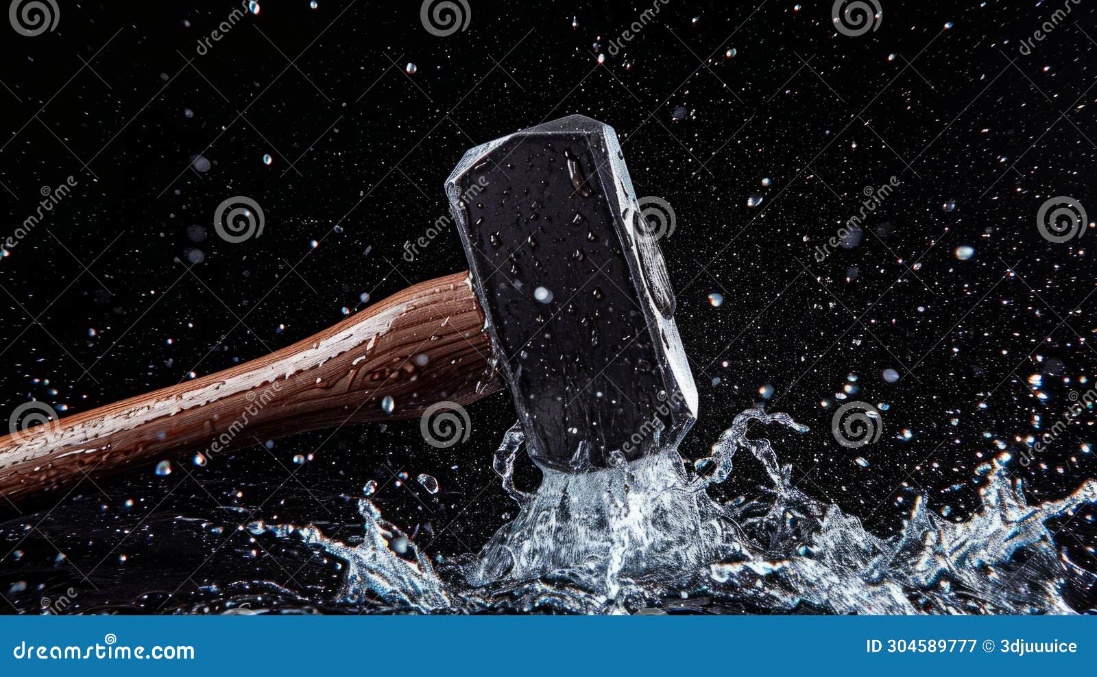 Versatile Hammer Construction Tool Horizontal Illustration. Stock ...