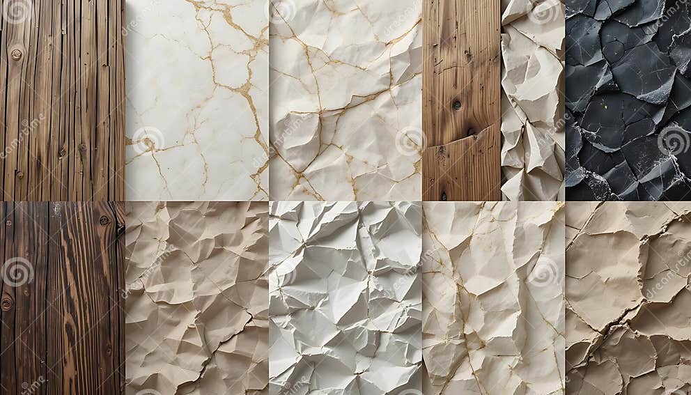 Versatile High-Resolution Texture Pack: Organic and Abstract Designs ...