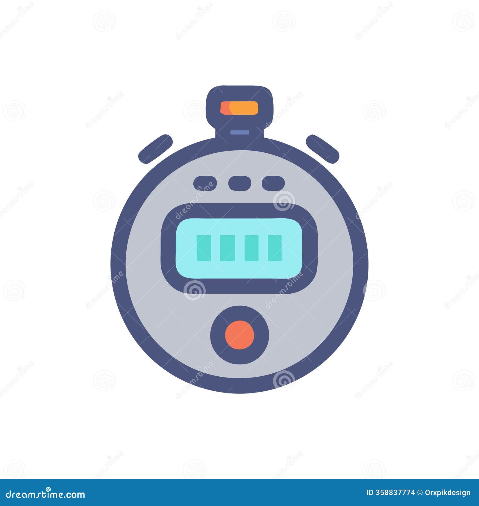 Versatile HIIT Timer Icon stock illustration. Illustration of ...