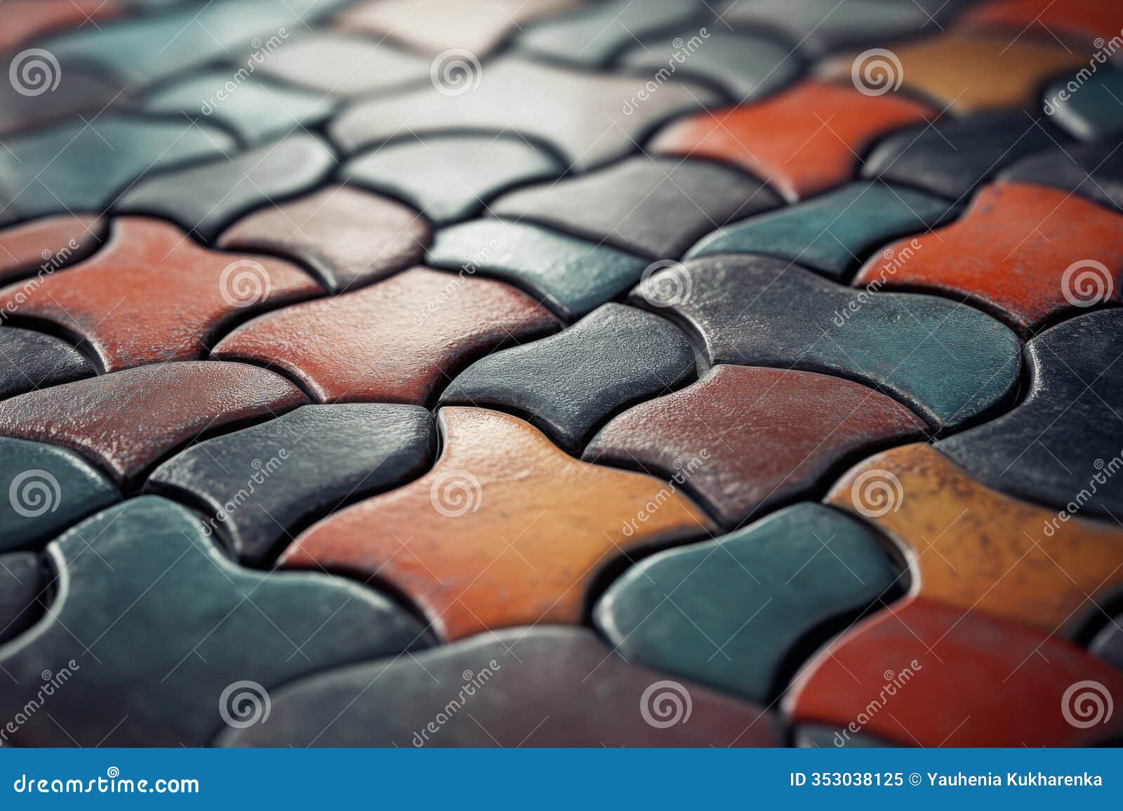 Versatile Interlocking Floor Tiles Design Stock Illustration ...