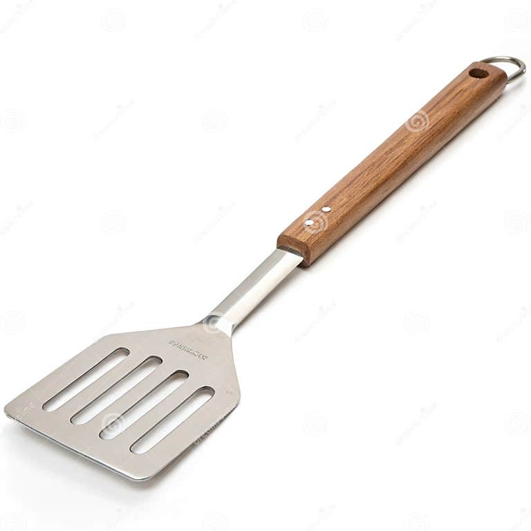 Versatile Kitchen Spatula Isolated on White Background Stock ...