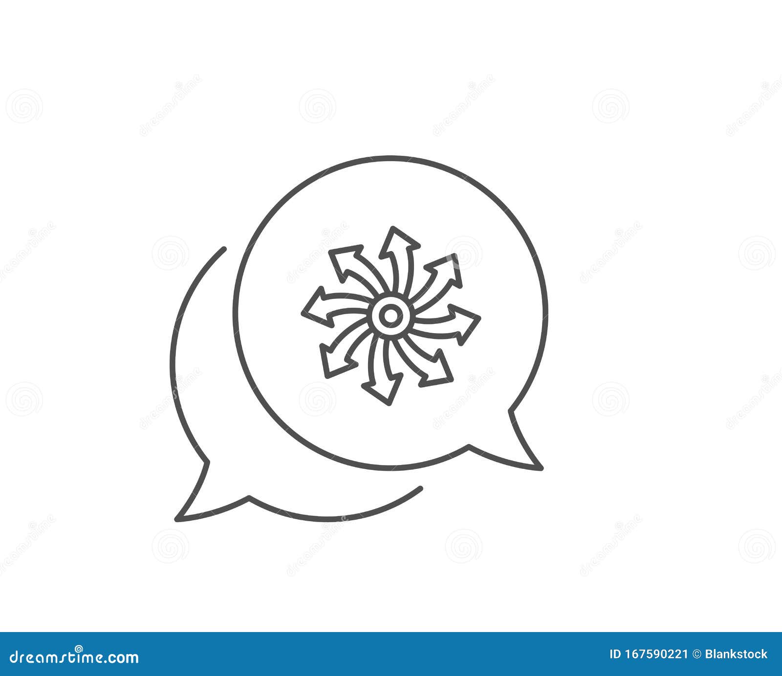 Versatile Line Icon. Multifunction Sign. Vector Stock Vector ...