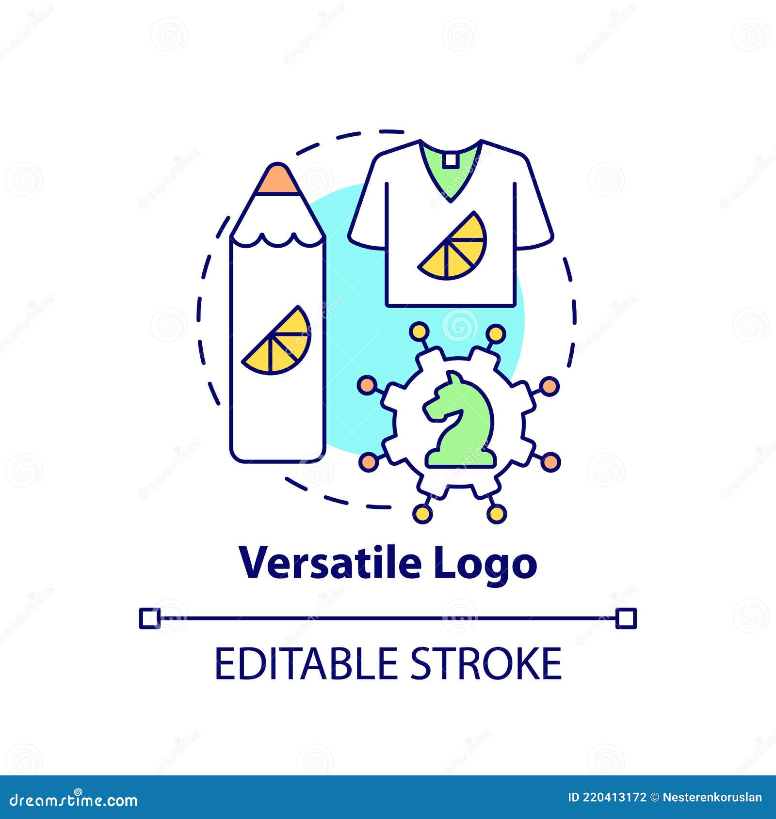 Versatile Logo Concept Icon Stock Vector - Illustration of organization ...