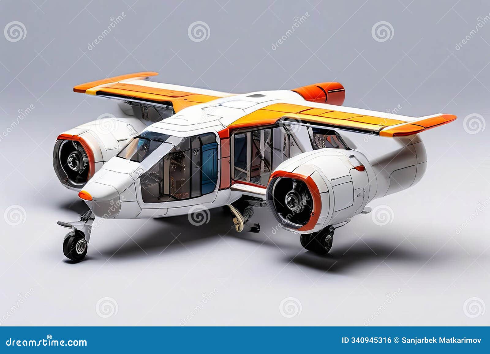 A Versatile Mini Aircraft with Modular Components that Can Be Sw Stock ...
