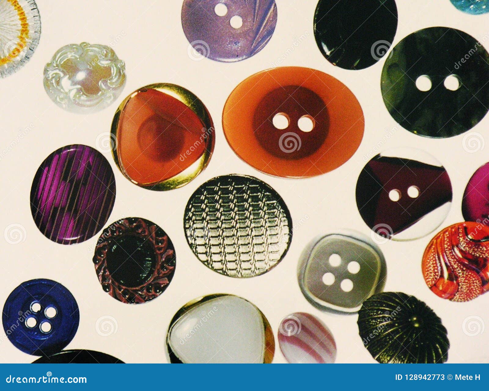 Versatile and Colorful Buttons on the Backlight Stock Image - Image of ...