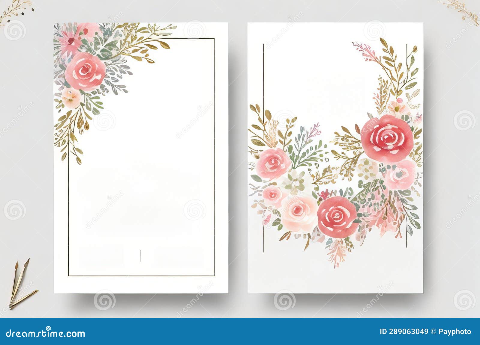 Versatile Multiple-Use Card: Ideal For Wedding Invitations, Thank You ...