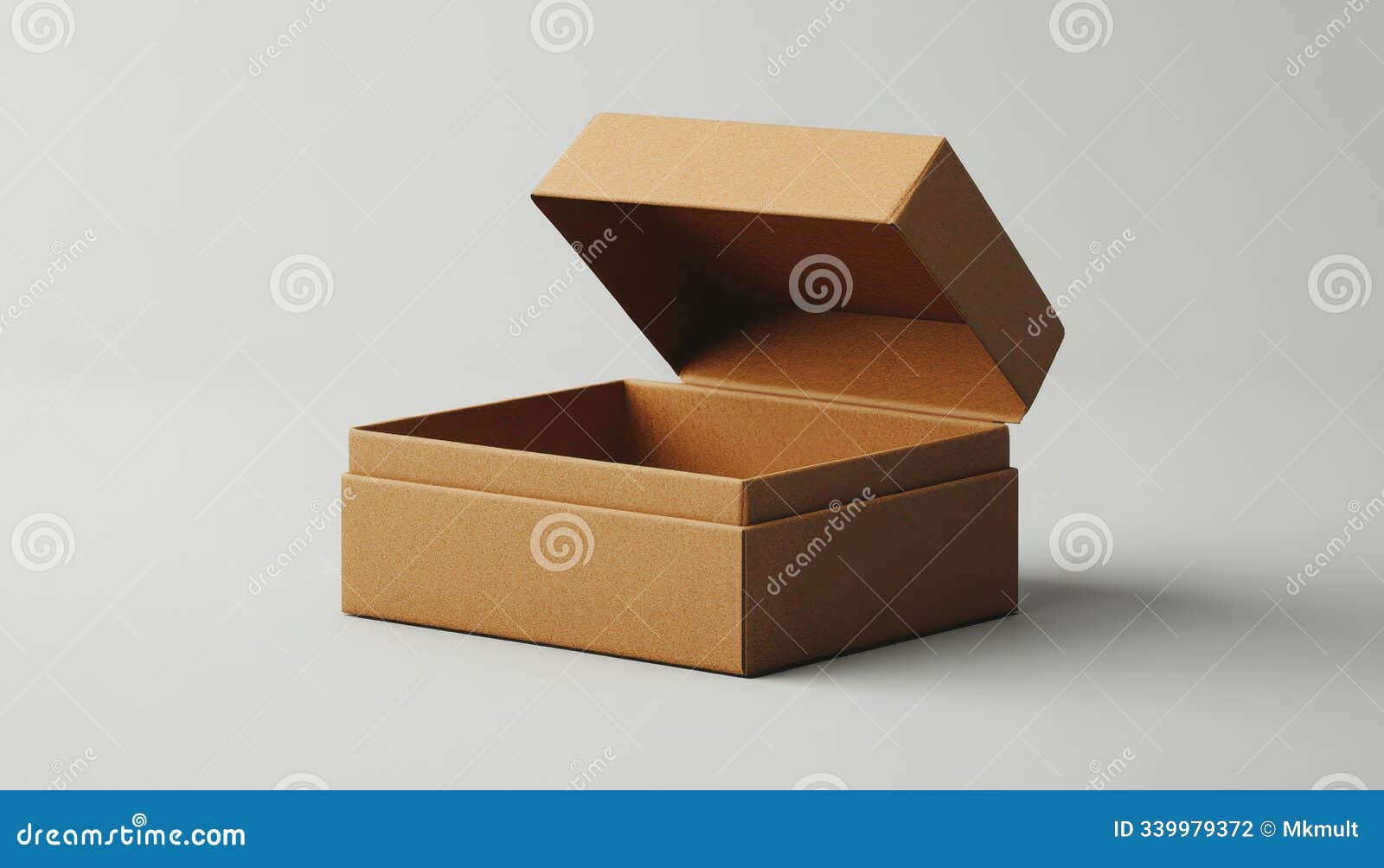 Versatile Paper Box Mockup with an Open Lid for Diverse Design and ...