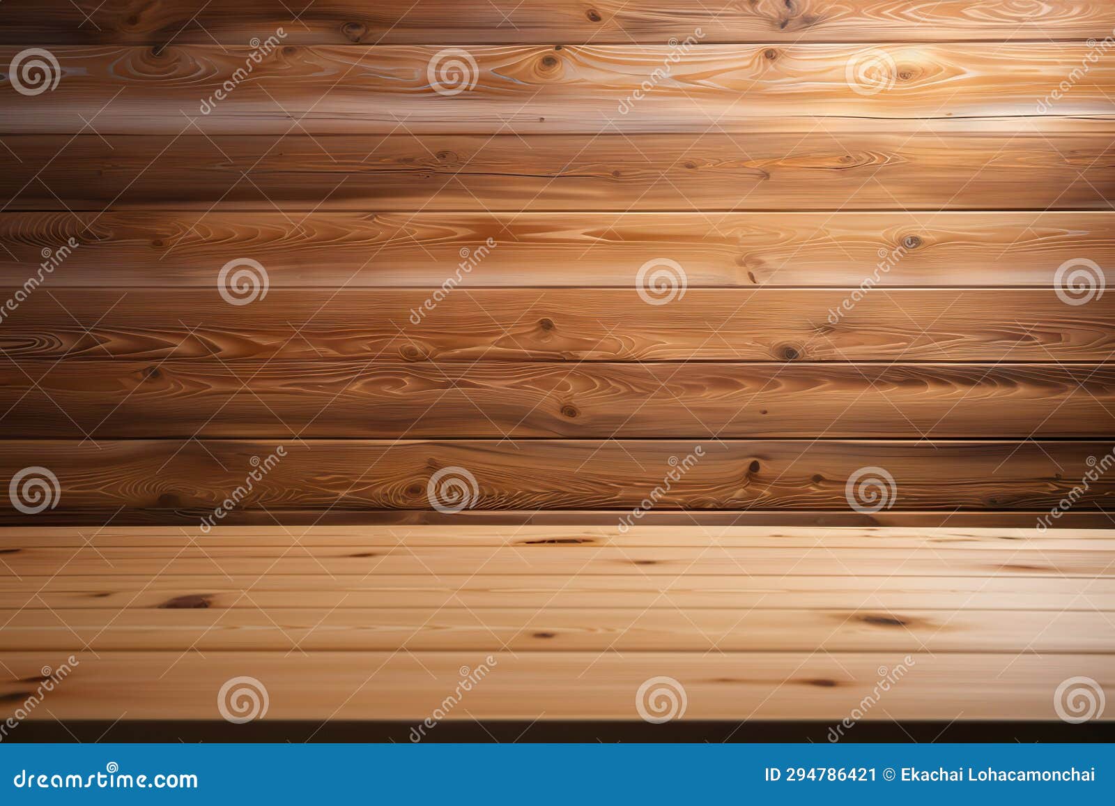 Versatile Product Showcase Empty Wooden Table on White Wall Background ...