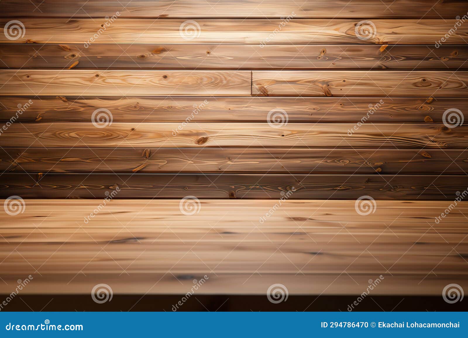 Versatile Product Showcase Empty Wooden Table on White Wall Background ...