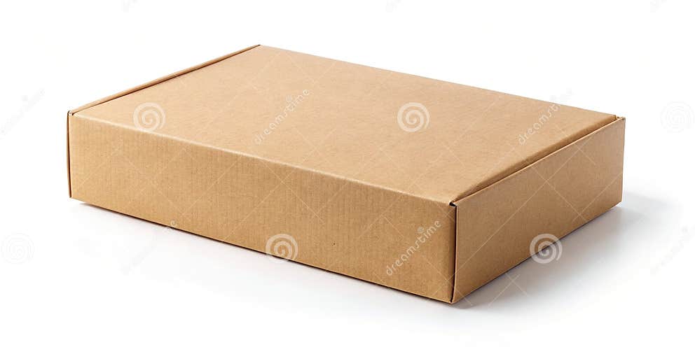 Versatile Rectangular Cardboard Box Mockup a Customizable Resource for ...