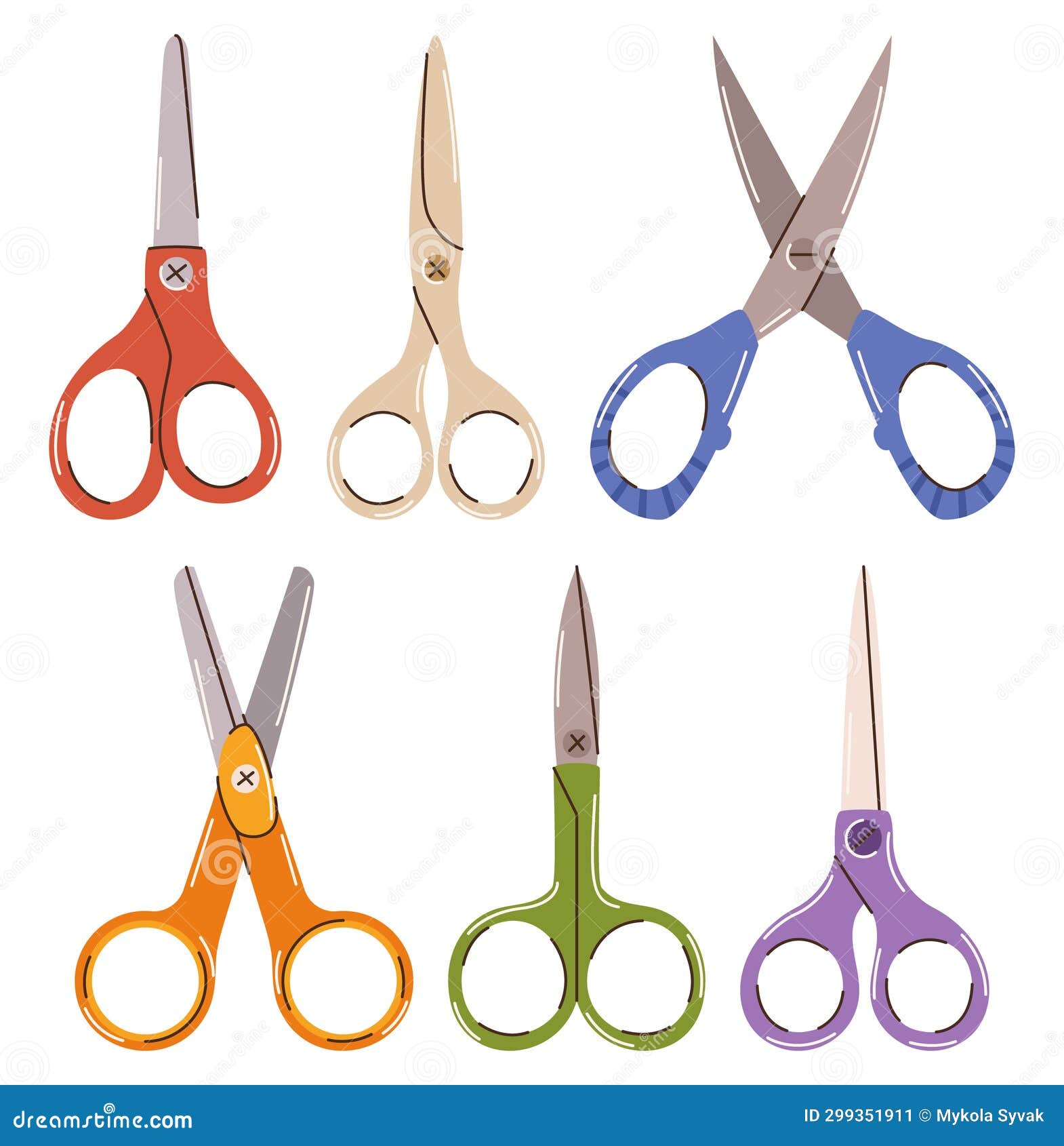 Versatile Scissors Set, Featuring Sharp Stainless Steel Blades for ...