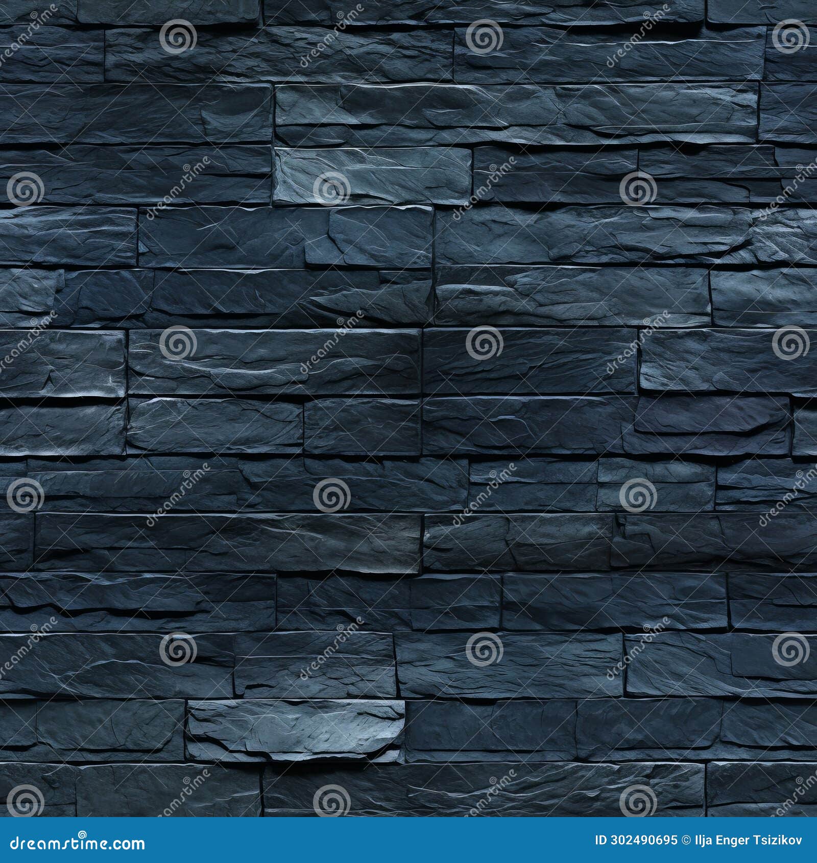 Versatile Seamless Black Brick Wall Texture Pattern for Modern Design ...