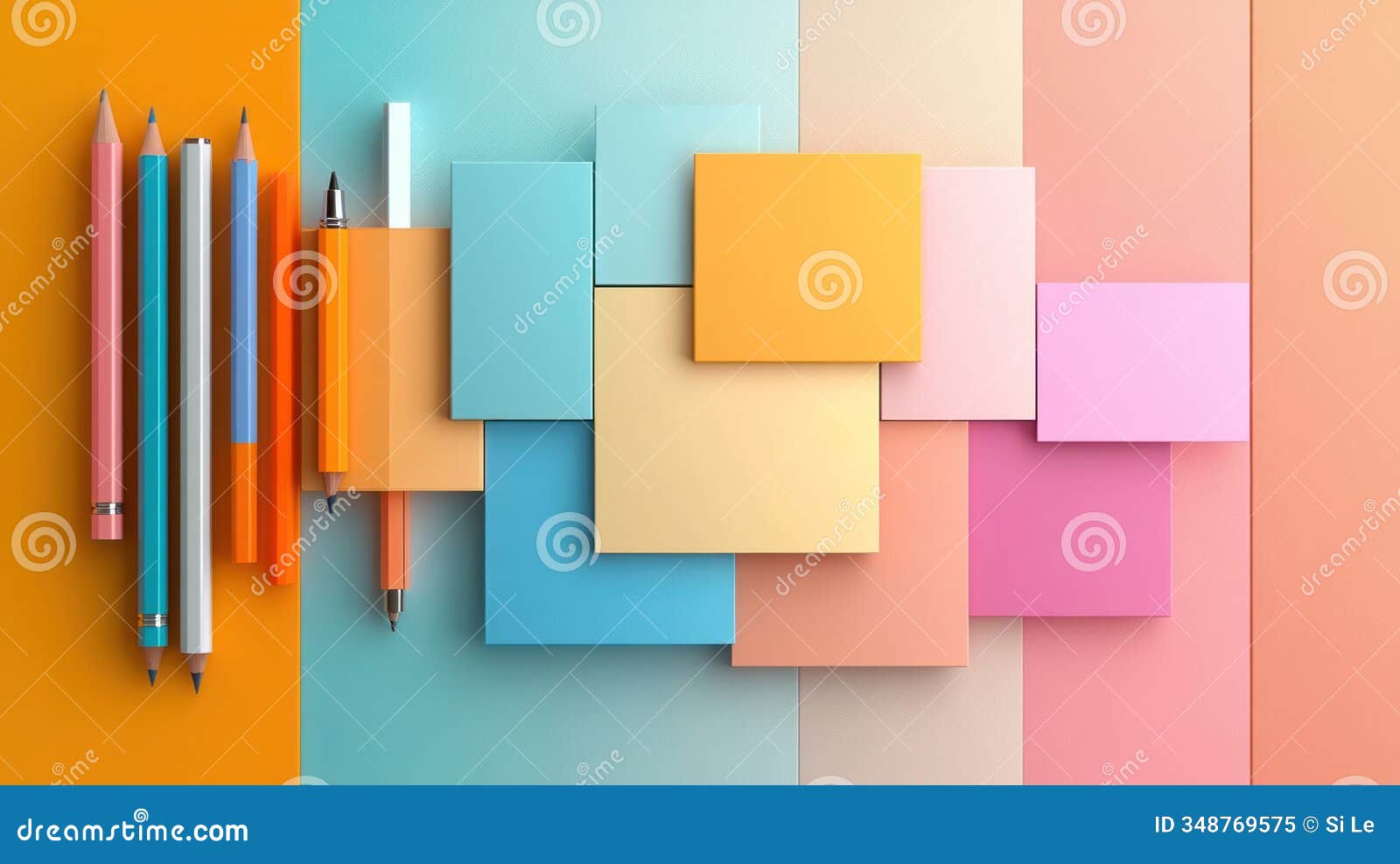 Versatile Sticky Note Elements for Organizing and Planning - Vector ...