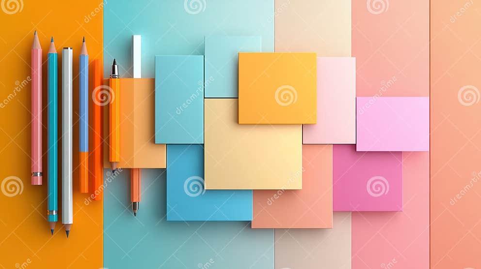 Versatile Sticky Note Elements for Organizing and Planning - Vector ...