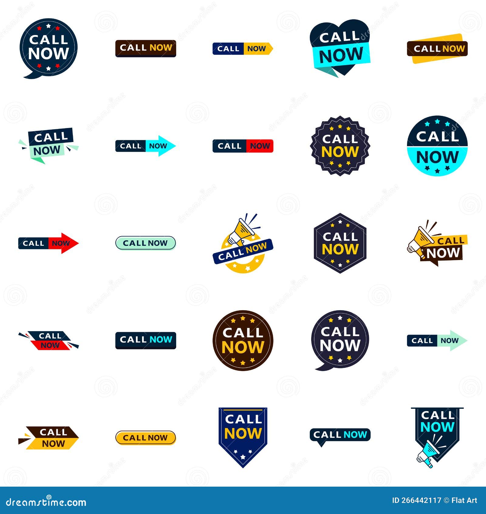 25 Versatile Typographic Banners for Promoting Calling Across Media ...