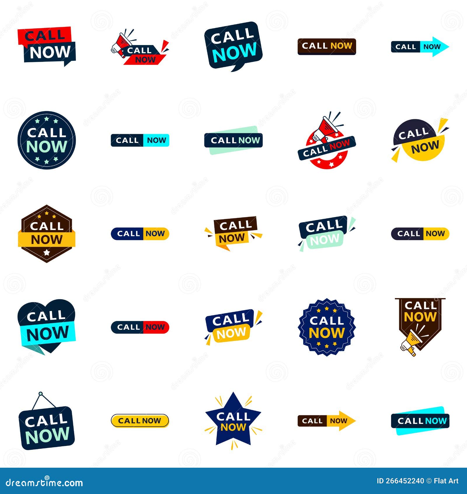 25 Versatile Typographic Banners for Promoting Calling Across Media ...