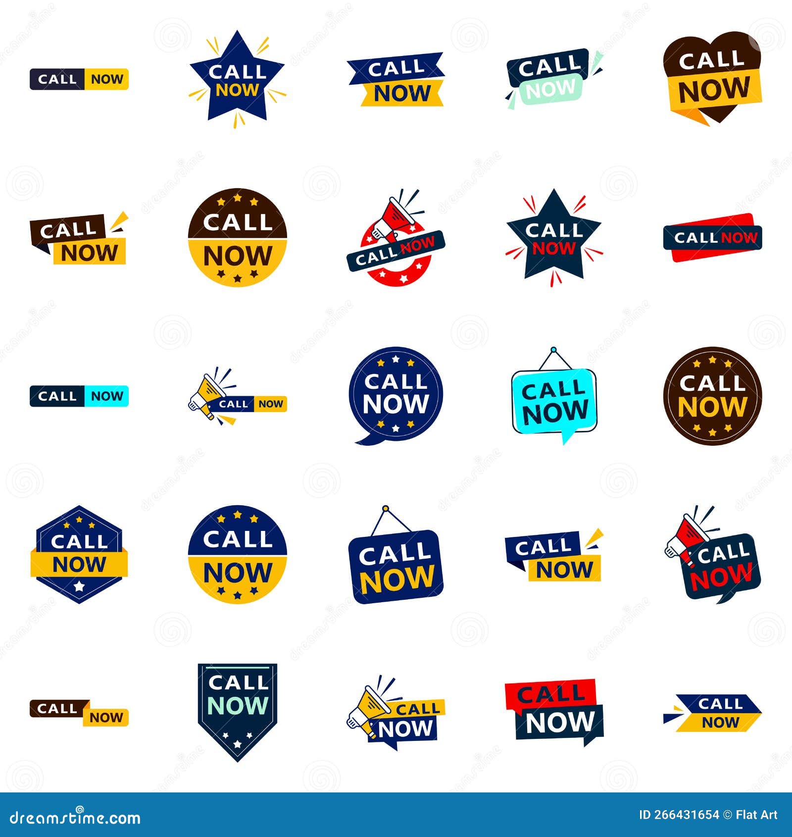 25 Versatile Typographic Banners for Promoting Calling Across Platforms ...