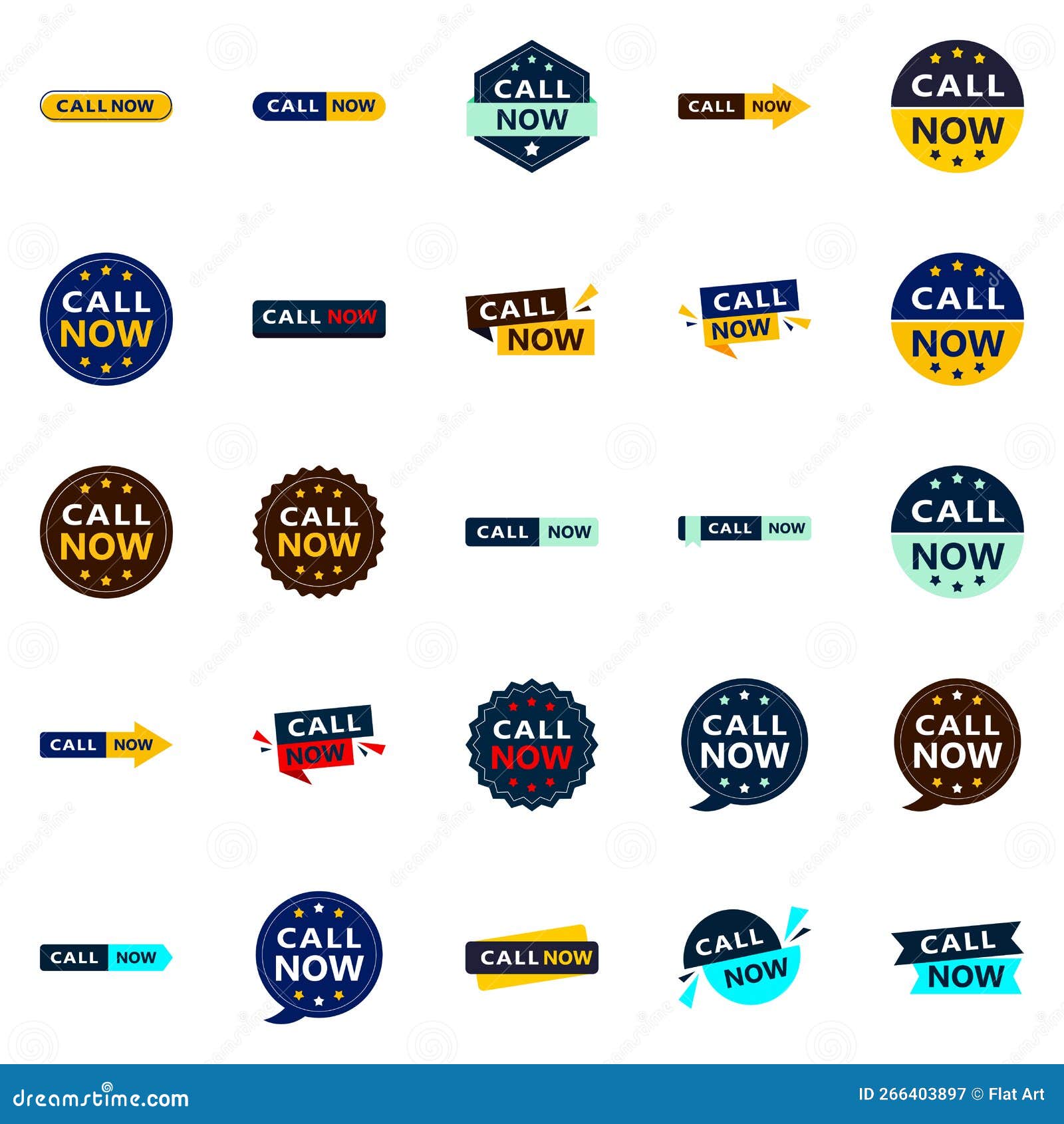 25 Versatile Typographic Banners for Promoting Calls Across Platforms ...