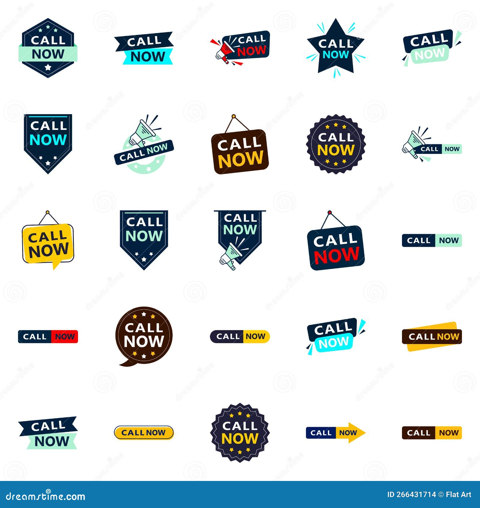 25 Versatile Typographic Banners for Promoting Calls in Different ...