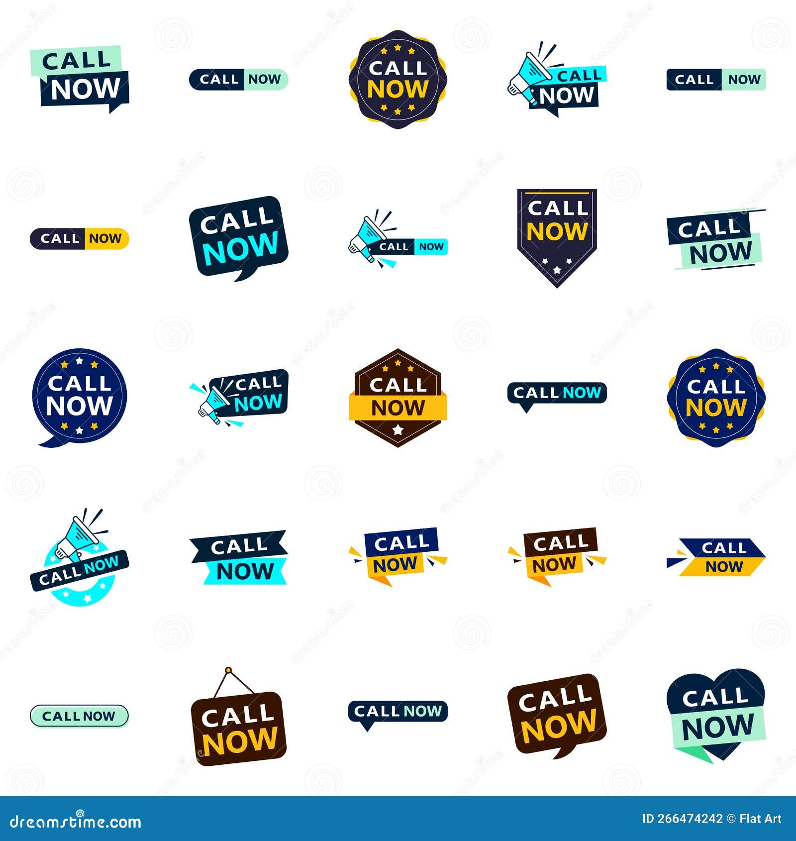 25 Versatile Typographic Banners for Promoting Calls in Different ...