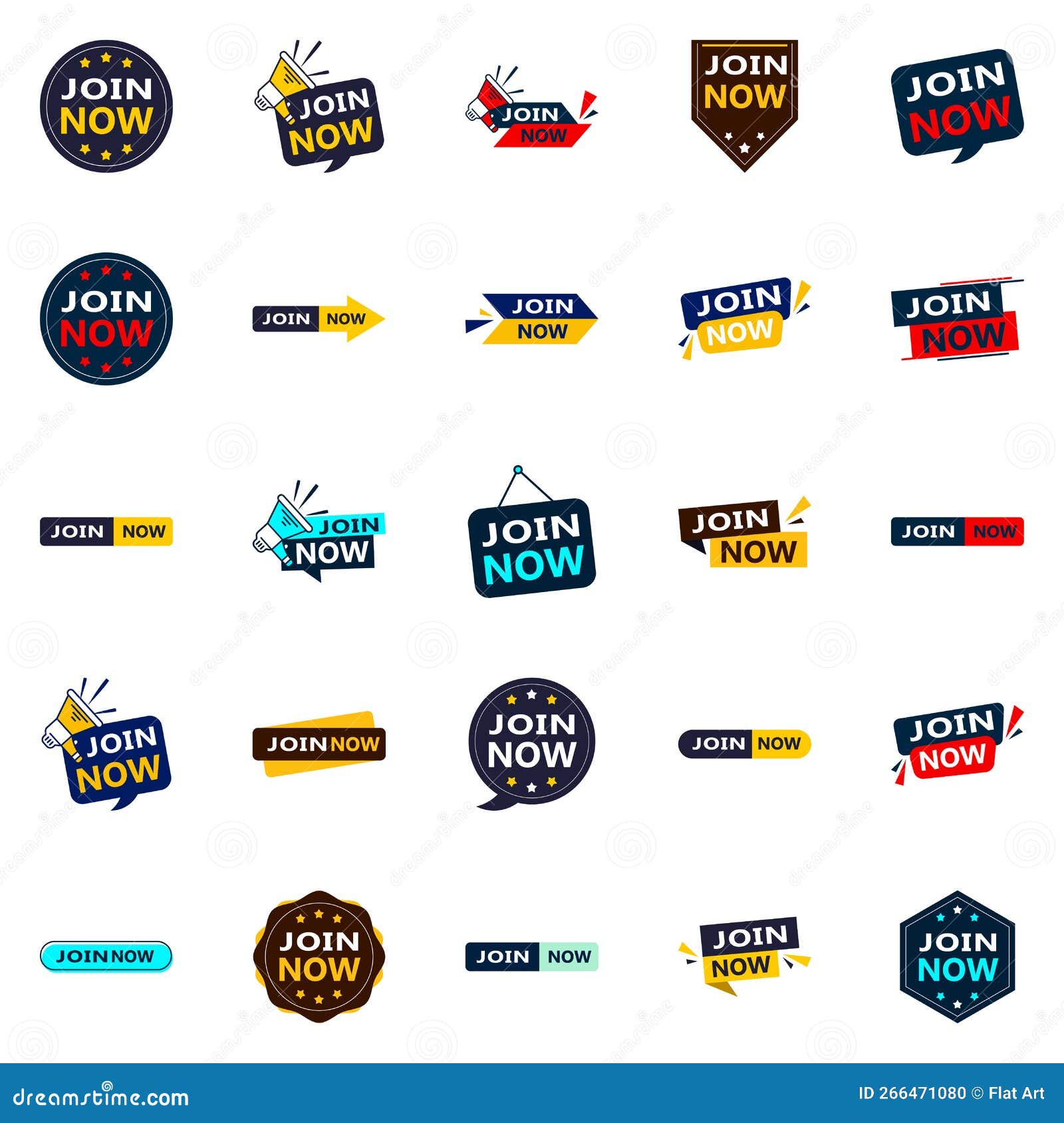 25 Versatile Typographic Banners for Promoting Joining Across Media ...