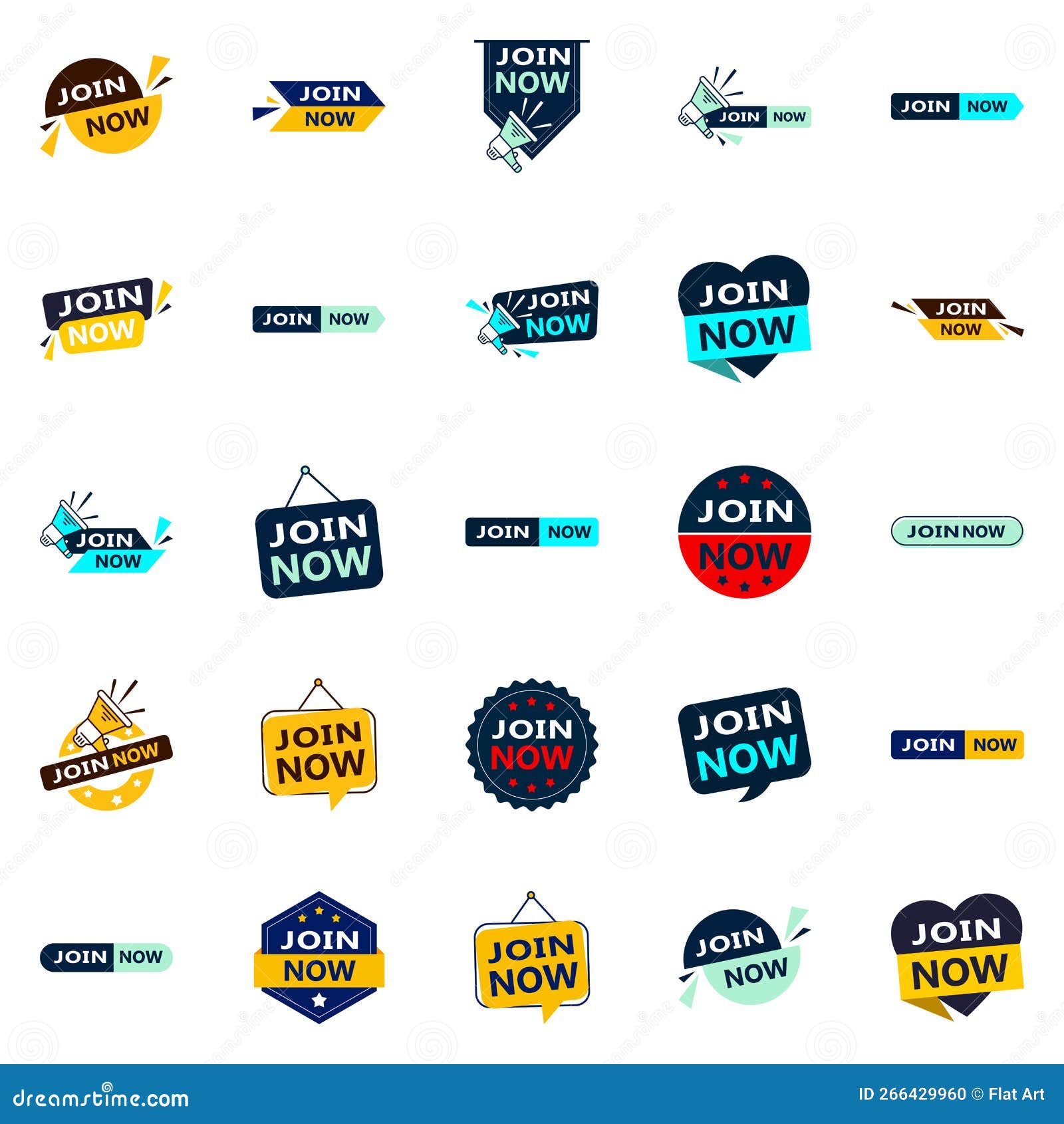 25 Versatile Typographic Banners for Promoting Joining Across Platforms ...