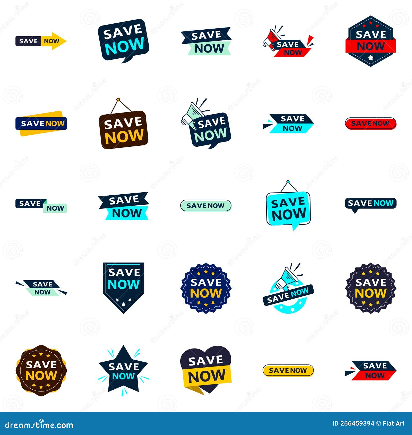 25 Versatile Typographic Banners for Promoting Saving Across Media ...