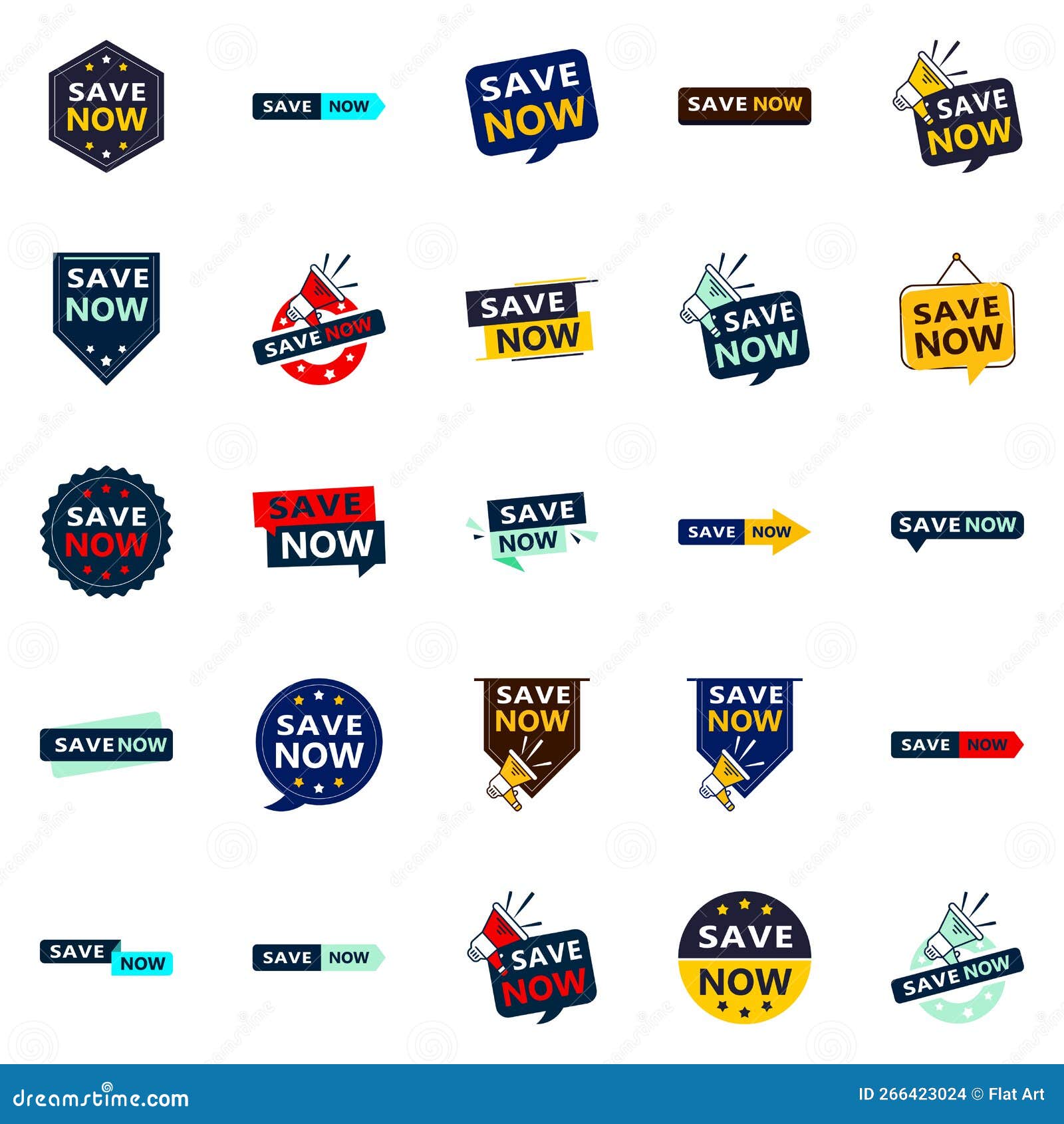 25 Versatile Typographic Banners for Promoting Saving Across Platforms ...