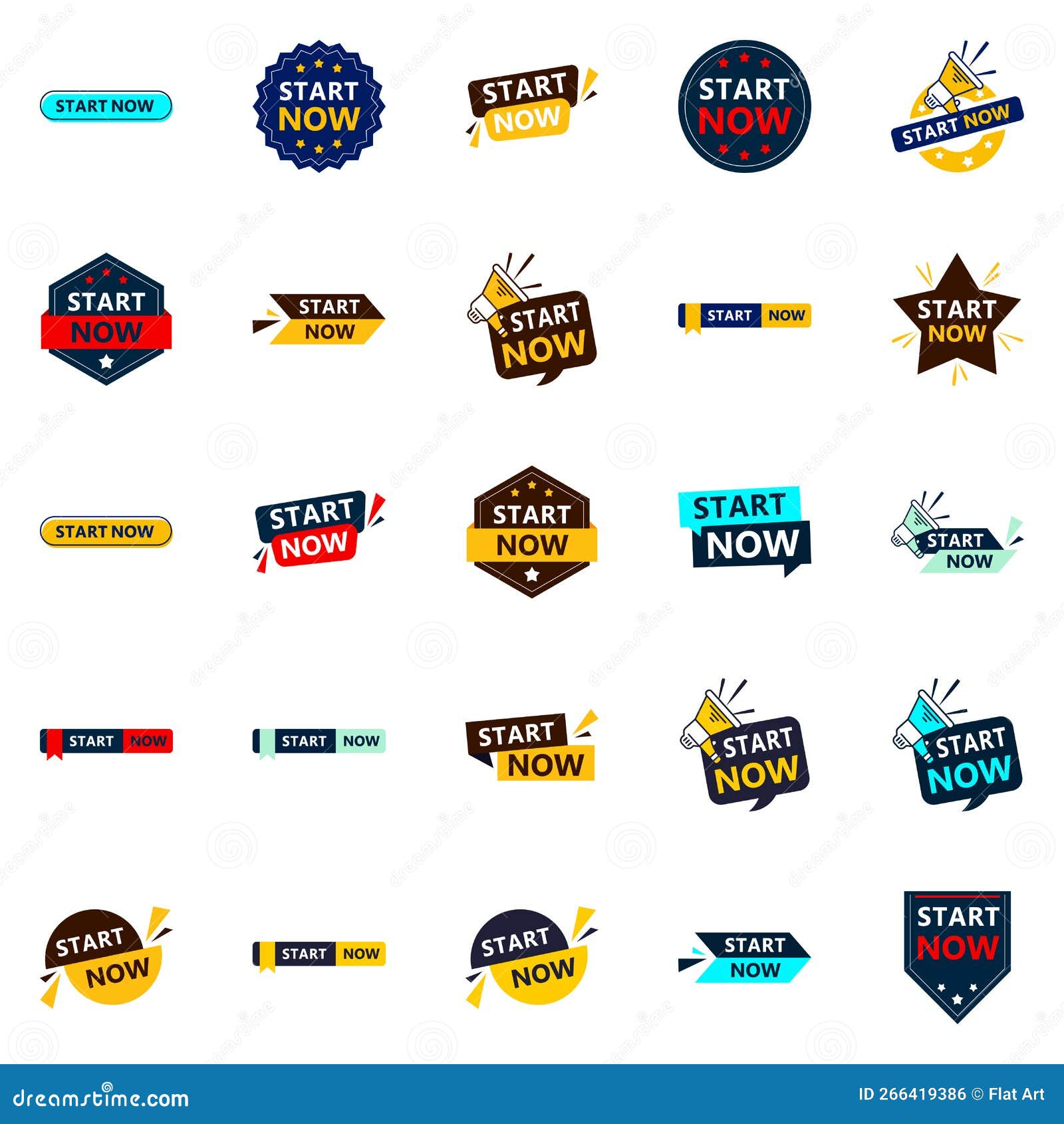 25 Versatile Typographic Banners for Promoting Starting Across ...