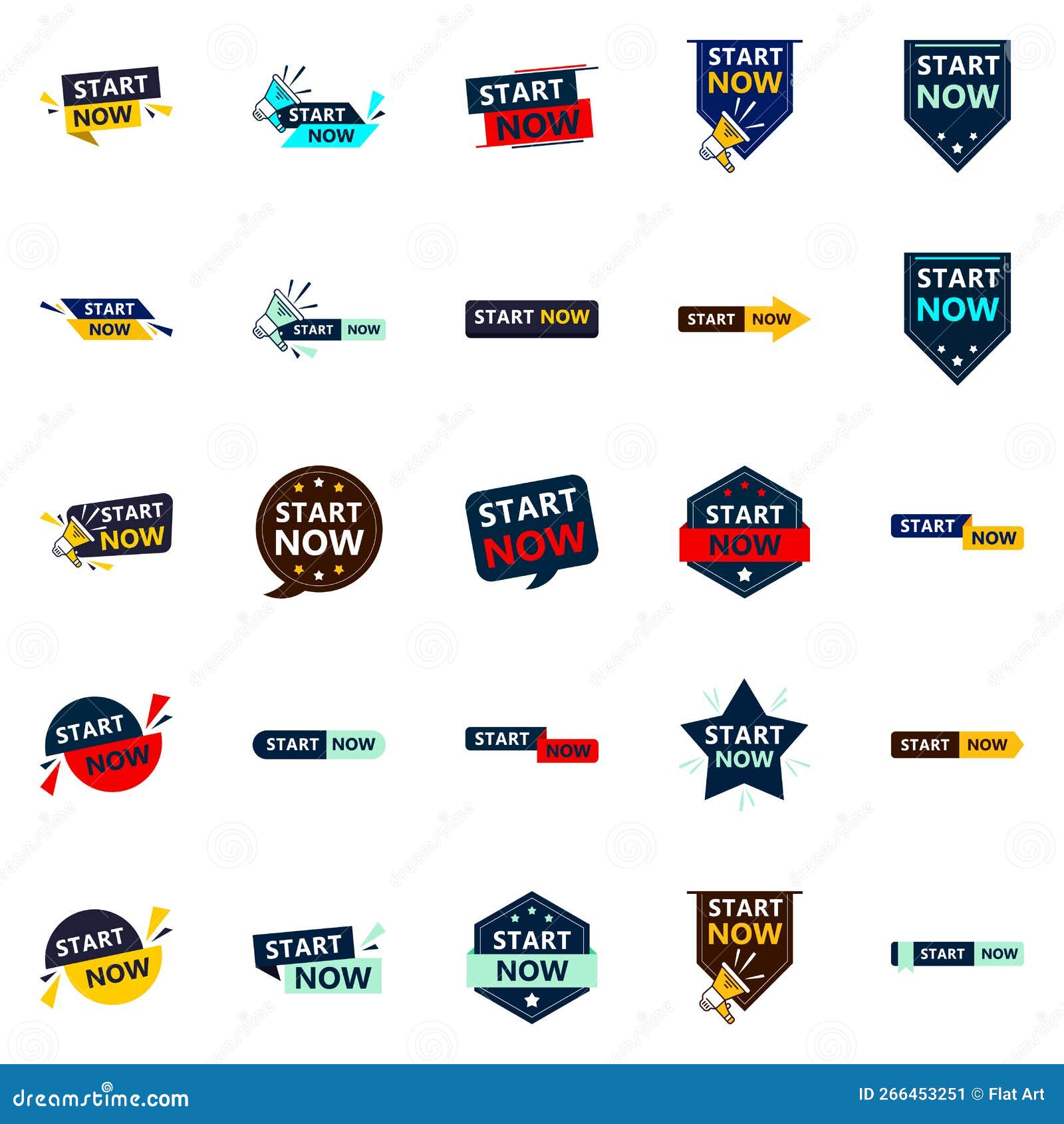 25 Versatile Typographic Banners for Promoting Starting Across ...