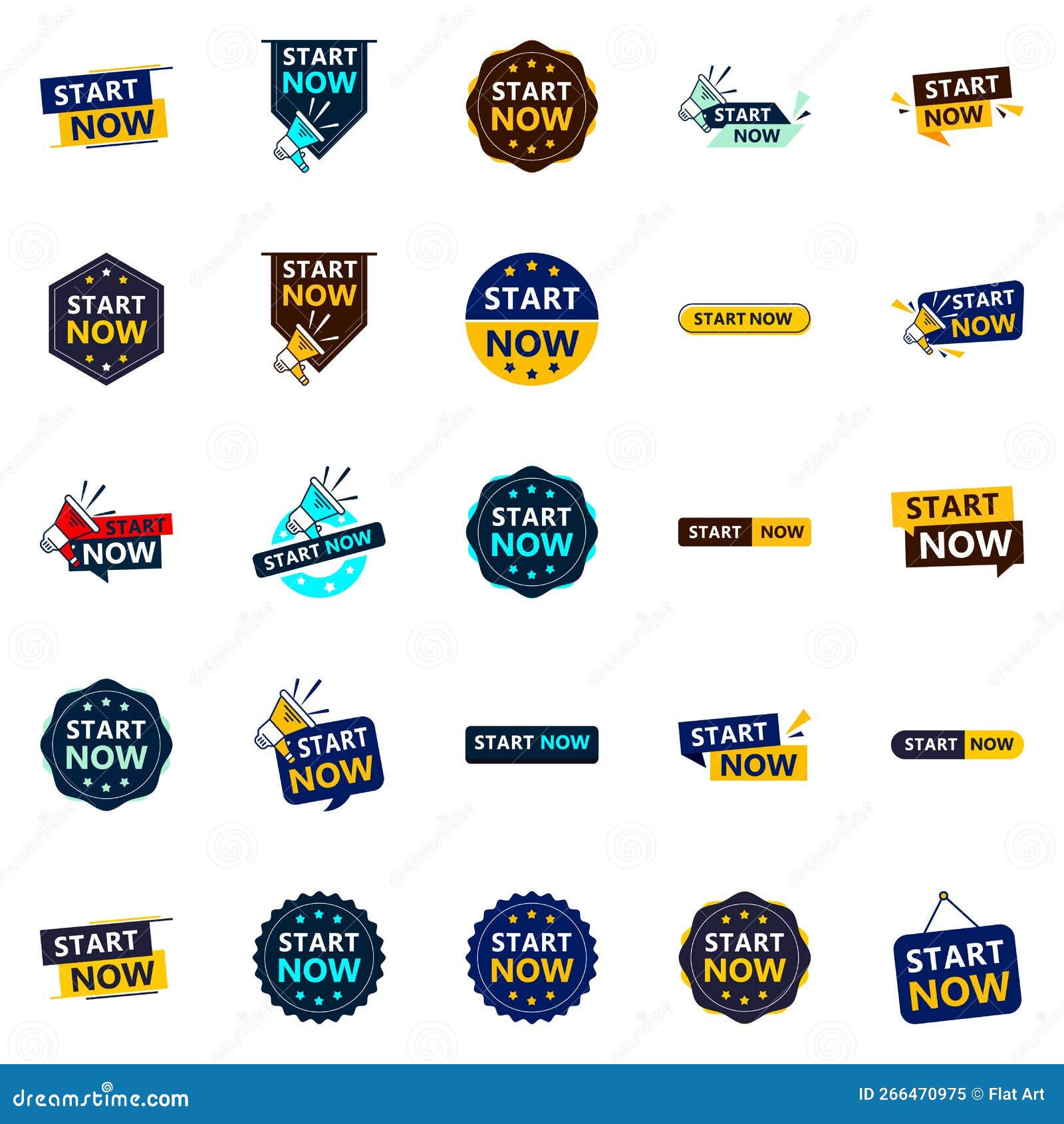 25 Versatile Typographic Banners for Promoting Starting in Different ...