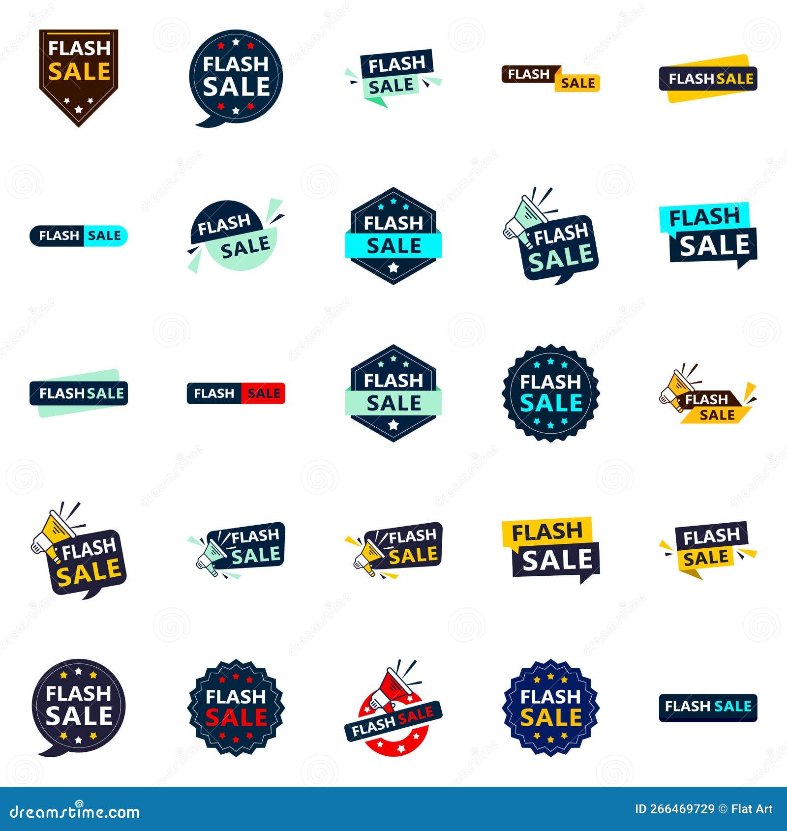 25 Versatile Vector Designs in the Flash Sale Pack Perfect for Product ...