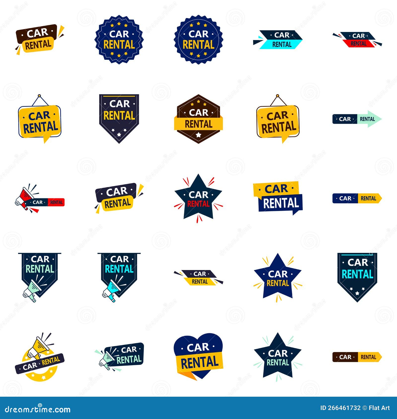 25 Versatile Vector Designs for a New Look in Your Car Rental ...