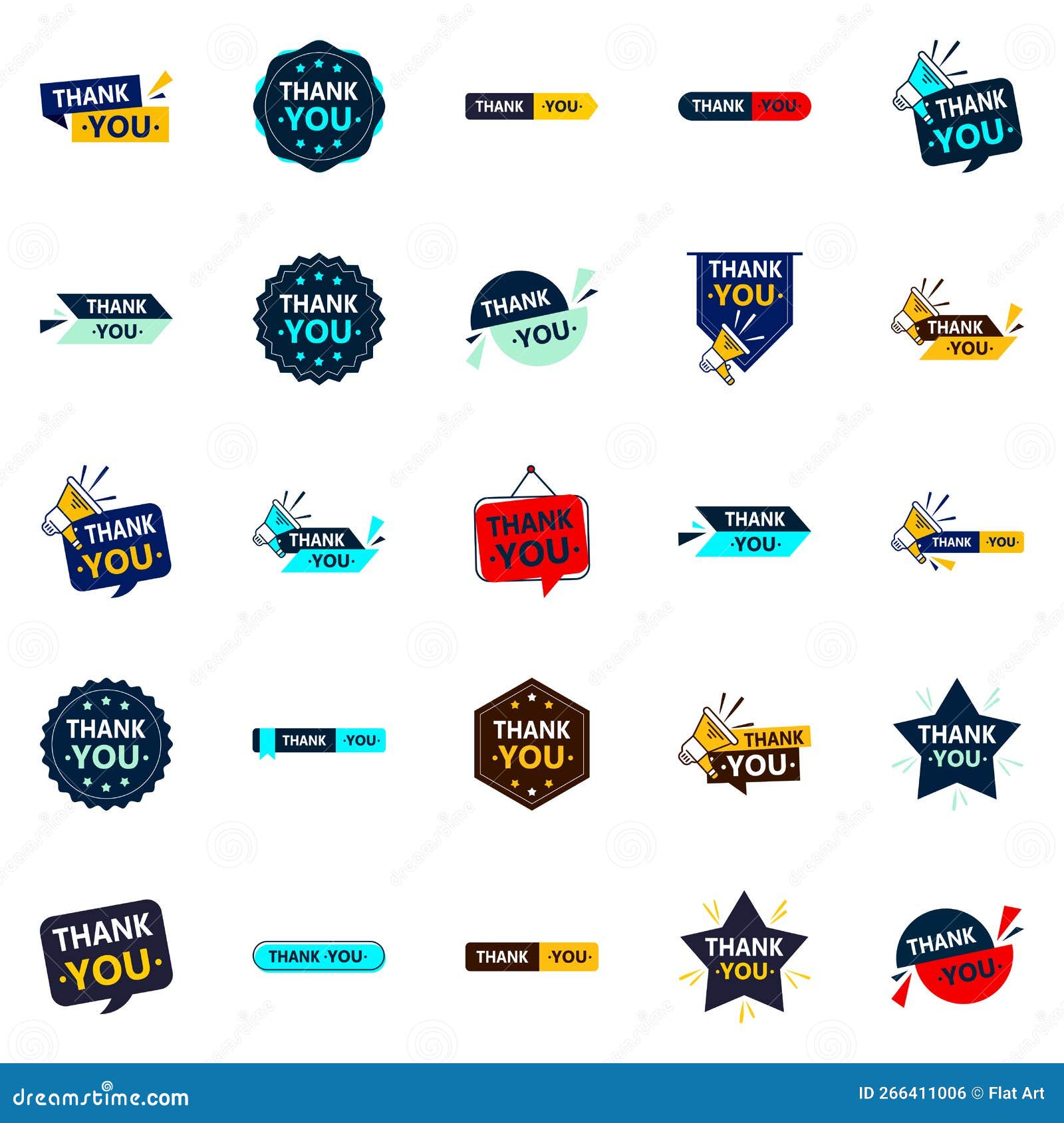 Thankyou 25 Versatile Vector Icons For A Wide Range Of Thank You ...