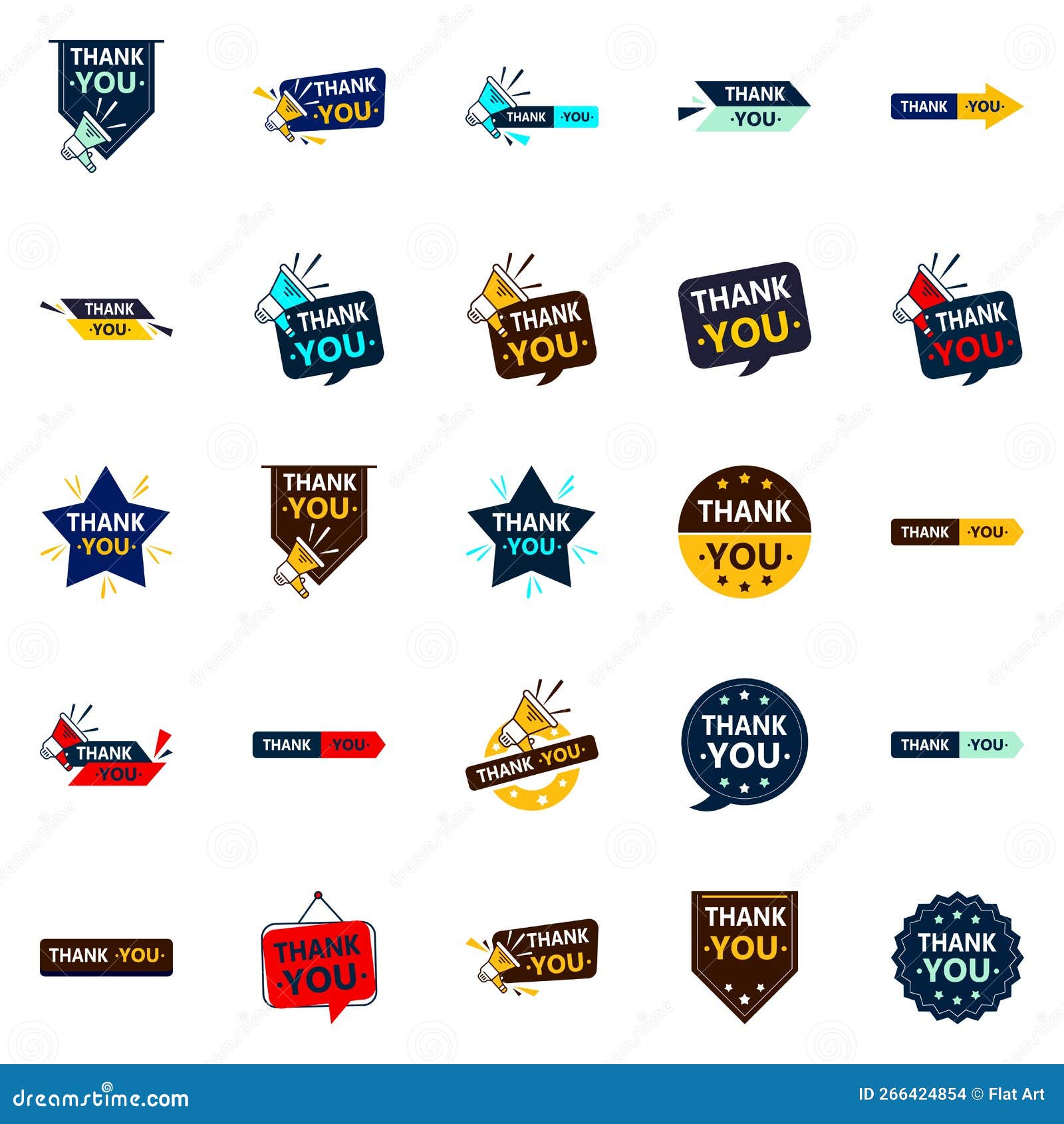 Thankyou 25 Versatile Vector Icons For A Wide Range Of Thank You ...