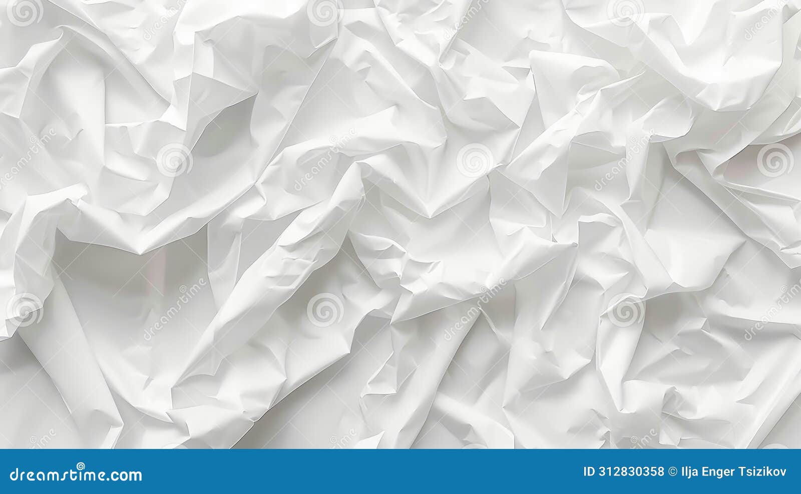 Versatile White Crumpled Paper Texture Background for a Variety of ...
