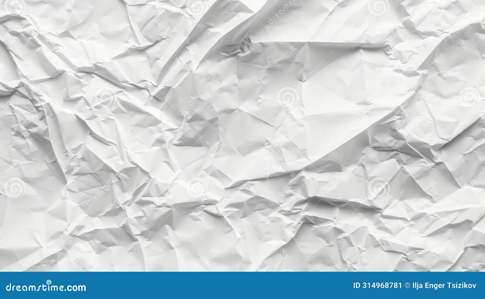 Versatile White Crumpled Paper Texture Background for a Variety of ...