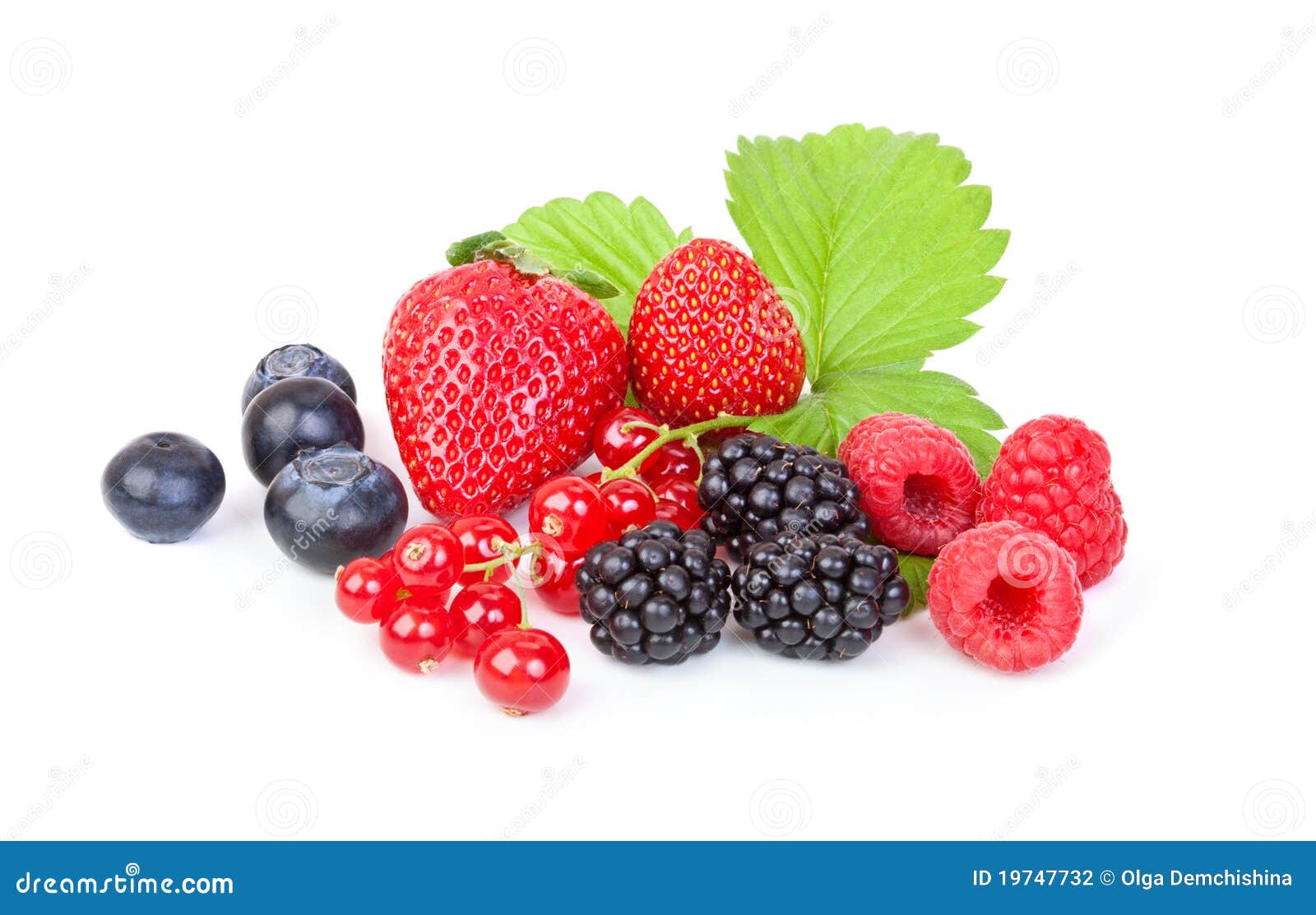 Verschiedene Beeren stockfoto. Bild von gesundheit, nahrung - 19747732