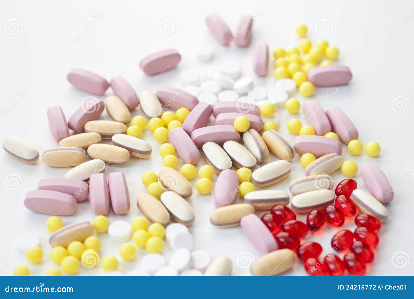 Verschiedene Drogen Und Tabletten Stockfoto - Bild von gesundheit ...